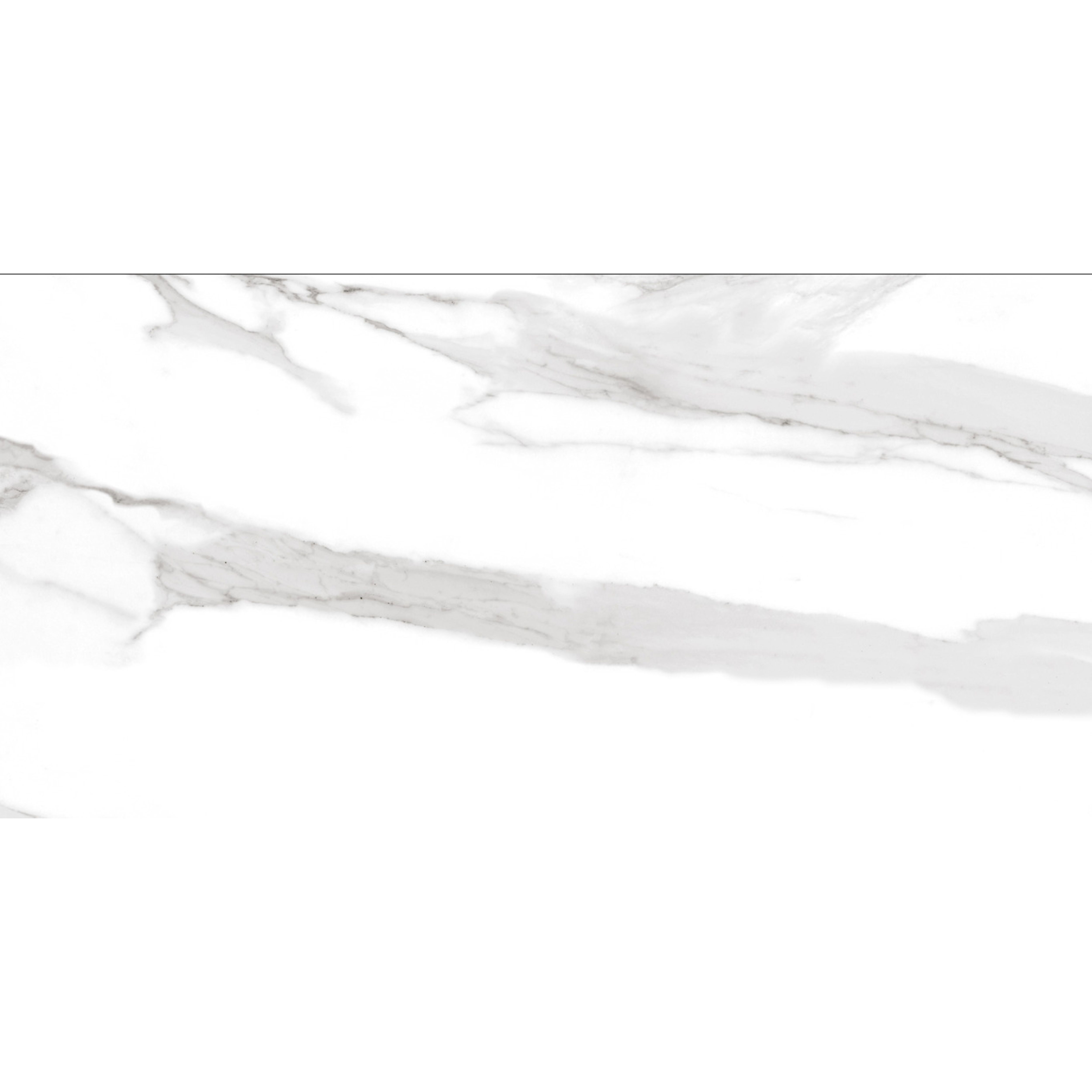 Duratile Designs Calacatta Ice White Gloss Marble effect Textured ...