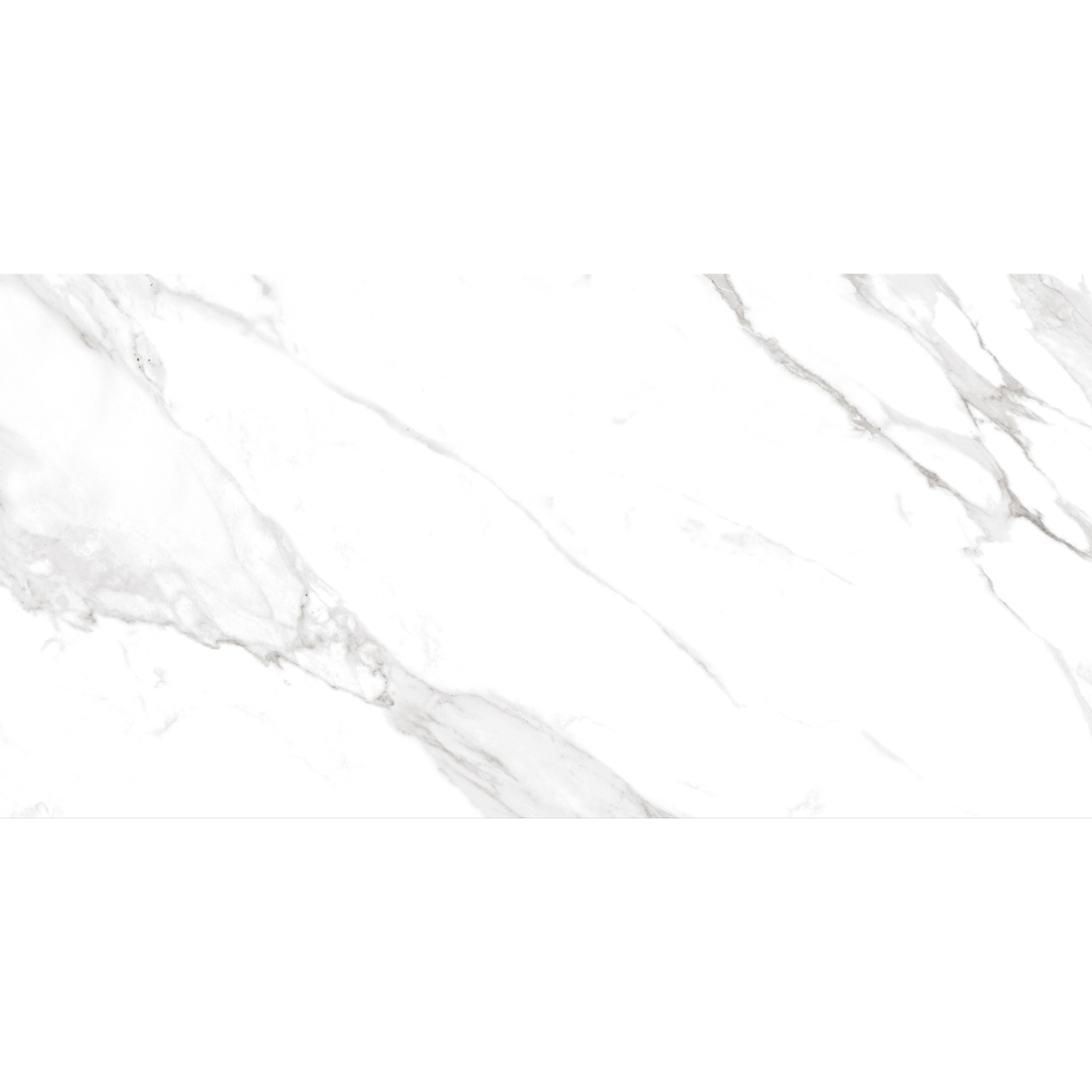 Duratile Designs Calacatta Ice White Gloss Marble effect Textured ...