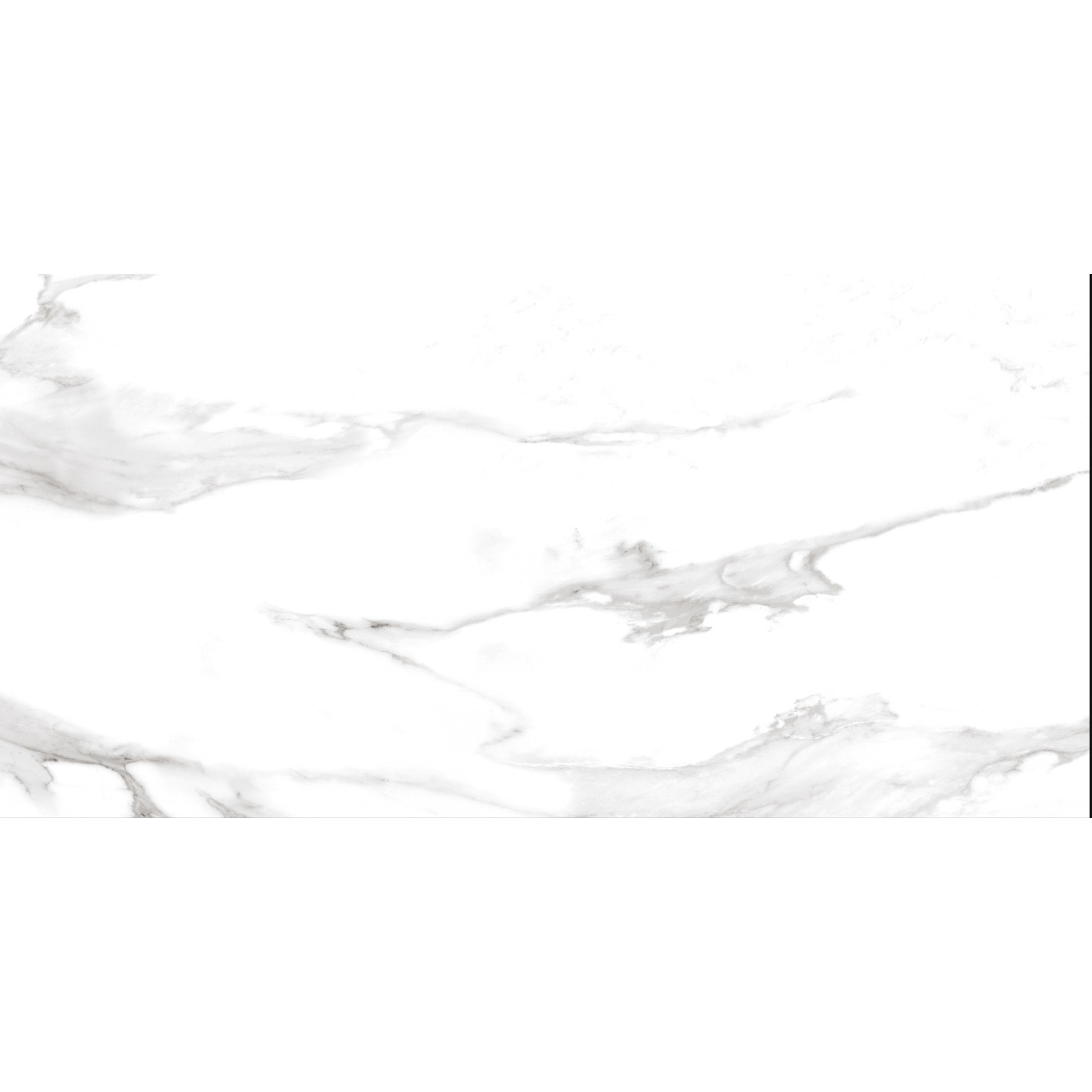 Duratile Designs Calacatta Ice White Gloss Marble effect Textured ...