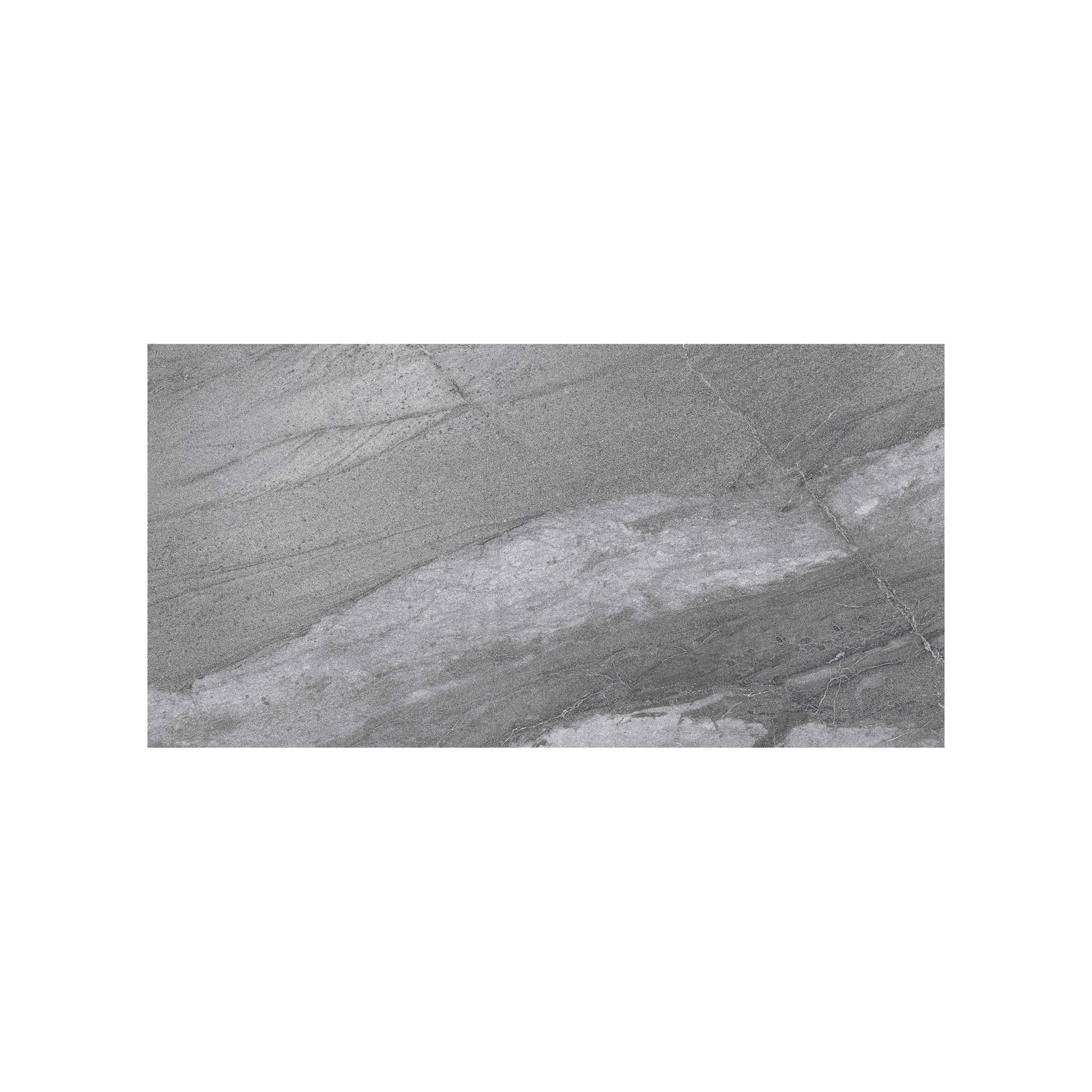 Duratile Designs Lavastone Grey Gloss Stone effect Textured Porcelain ...