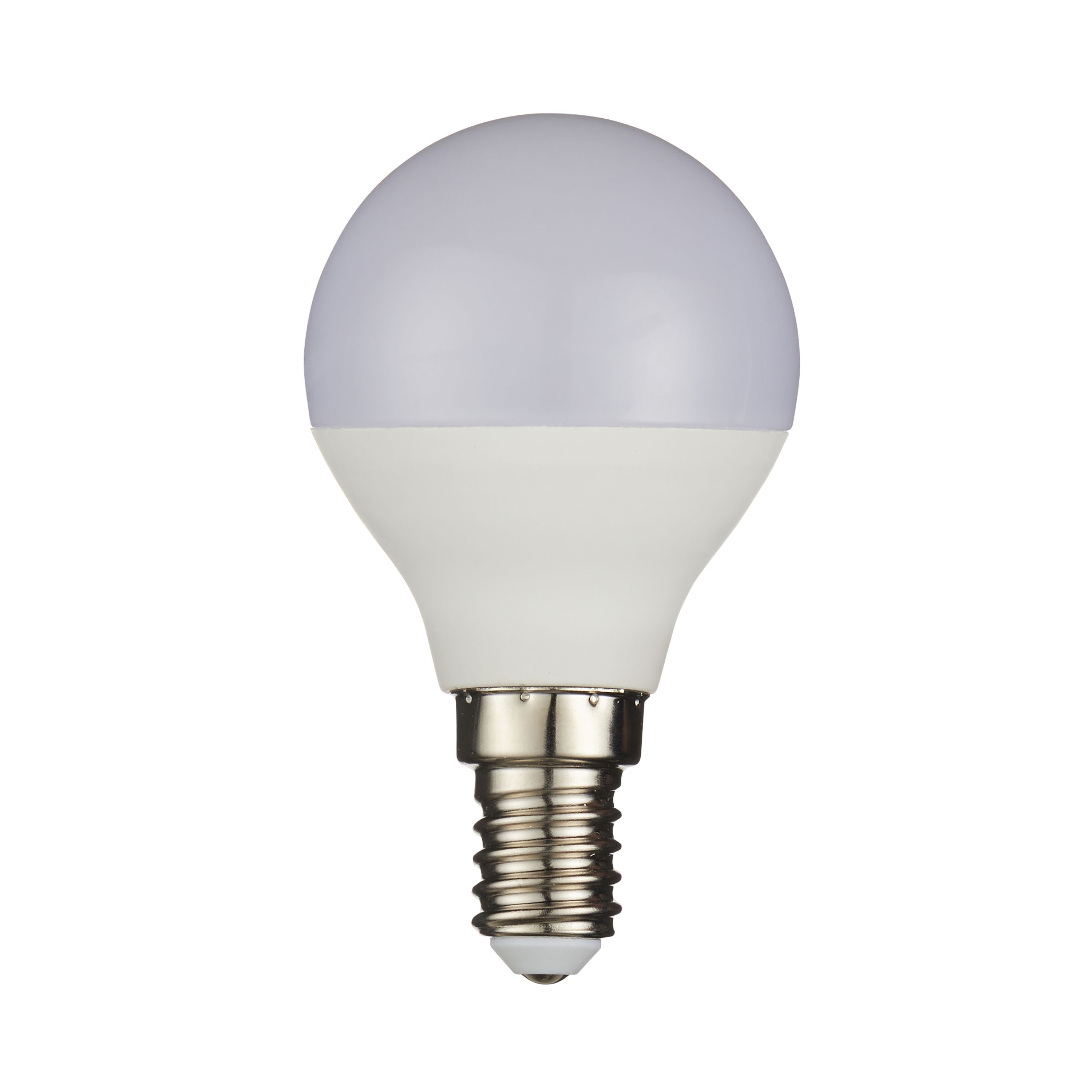 E14 3W 265lm 360° Opaque Golf ball Warm white LED Light bulb