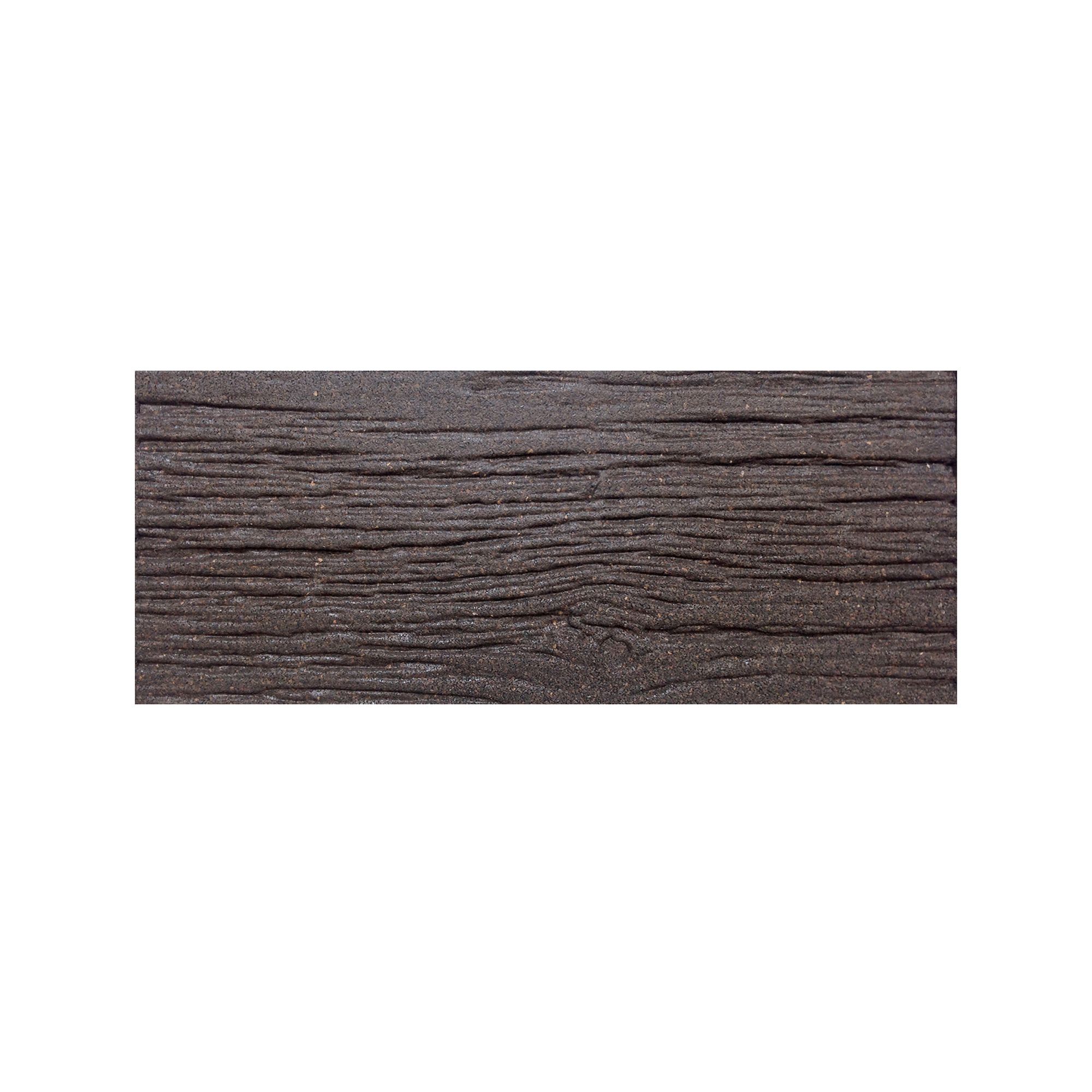 Earth brown Single size Railroad tie Rectangular Stepping stone 0.15m²