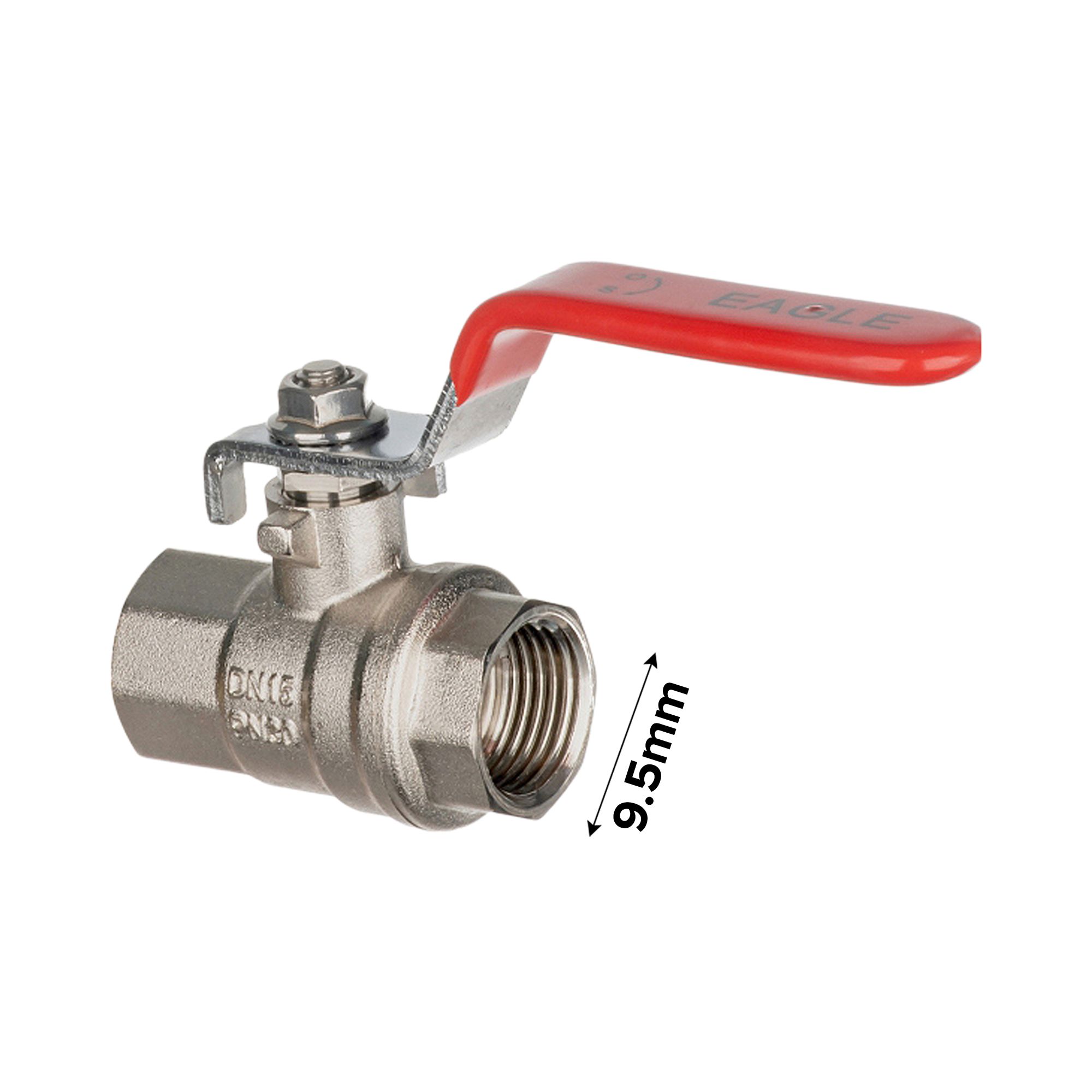 Easi Plumb British standard pipe parallel (BSPP) female Ball Valve ...