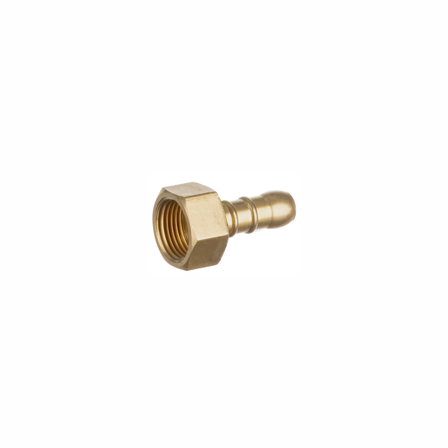 Easi Plumb Threaded Straight Gas hose connector (Dia)9.5mm