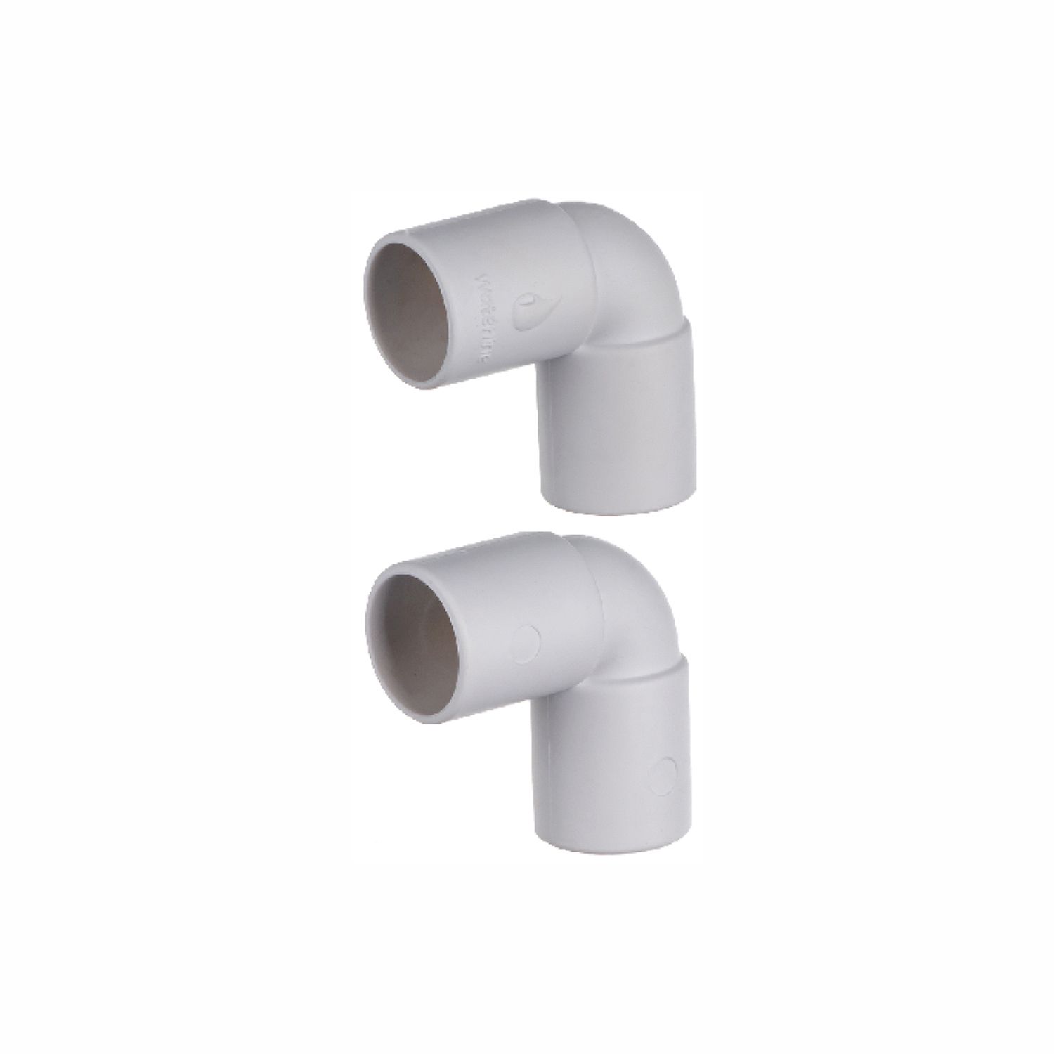 Easi Plumb Waste Pipes 90° Equal Overflow Pipe elbow (Dia)22mm, Pack of ...