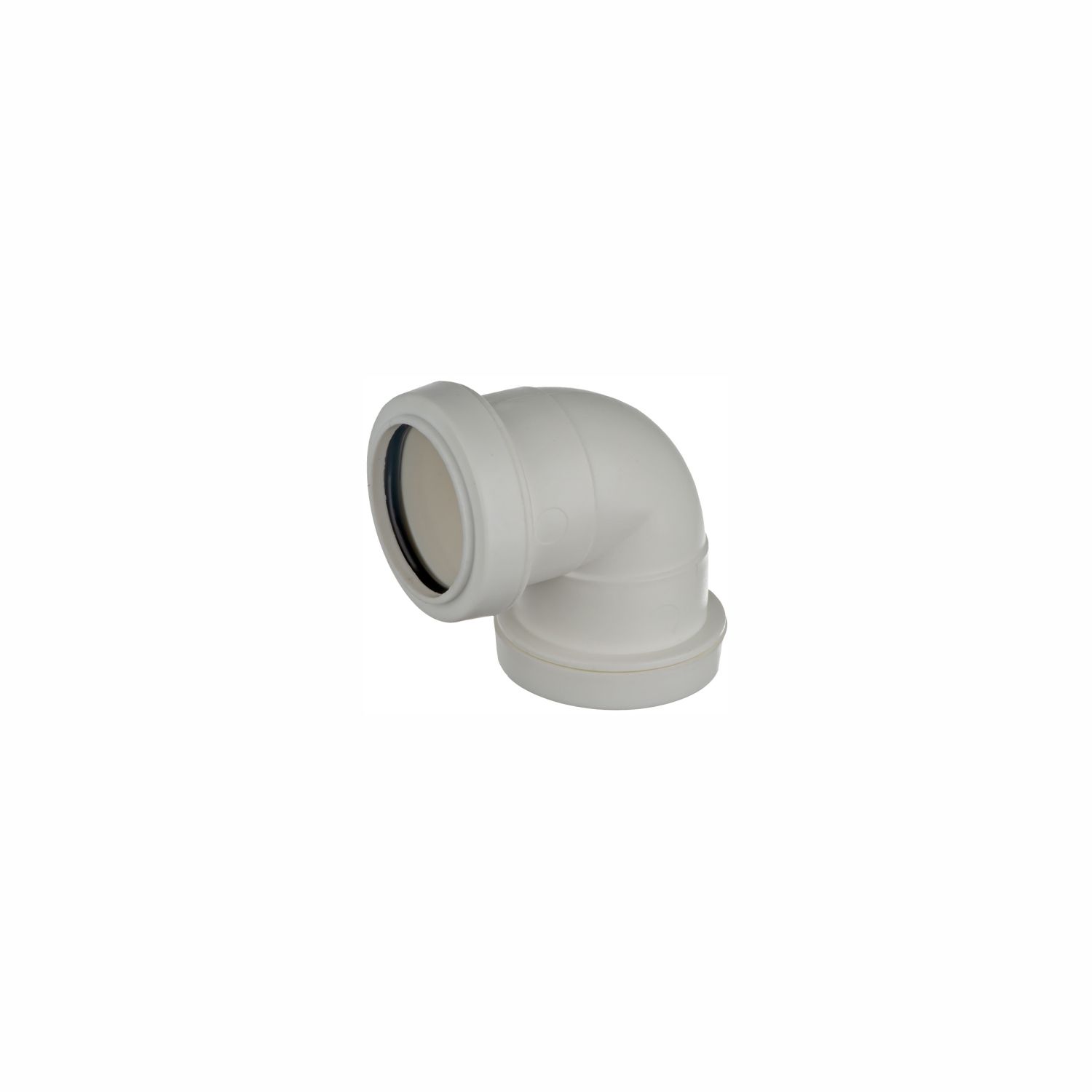 Easi Plumb Waste Pipes Push-fit 90° Equal Knuckle Pipe elbow (Dia)32mm