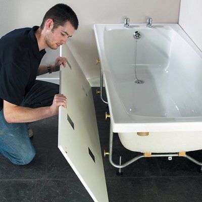 EASY TO FIT BATH END PANEL WHITE