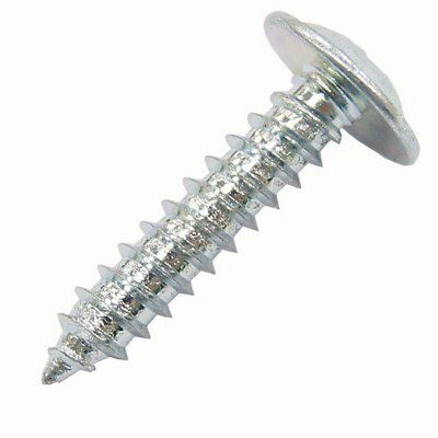 Easydrive Bright zinc-plated Screw (Dia)8mm (L)12mm, Pack of 100 | DIY ...