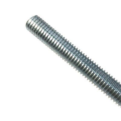 Easyfix A2 stainless steel M8 Threaded rod, (L)0.3m | DIY at B&Q