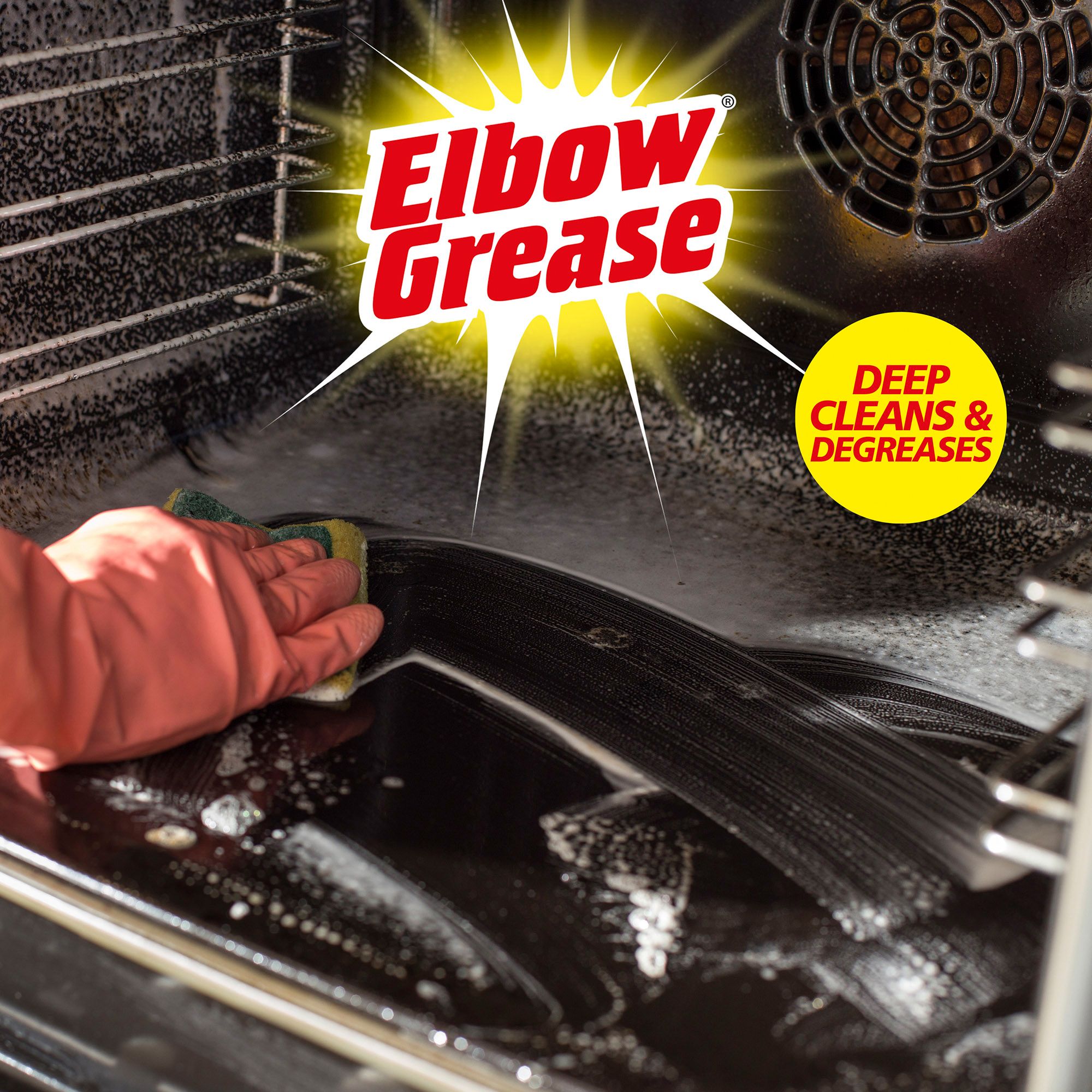 Elbow Grease Kitchen Oven & grill Mousse Cleaner Spray, 400ml