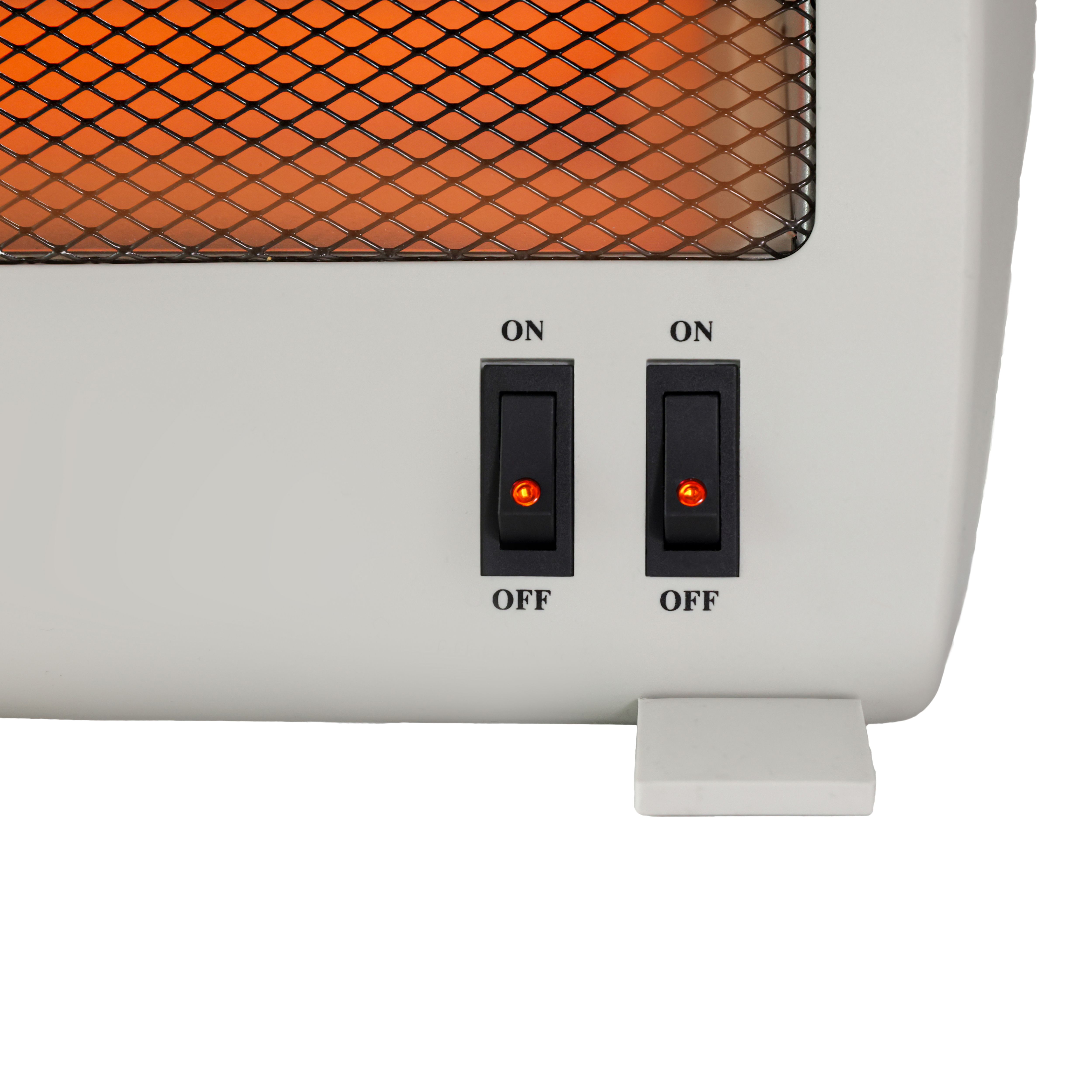 Electric 1kW Light grey Quartz heater