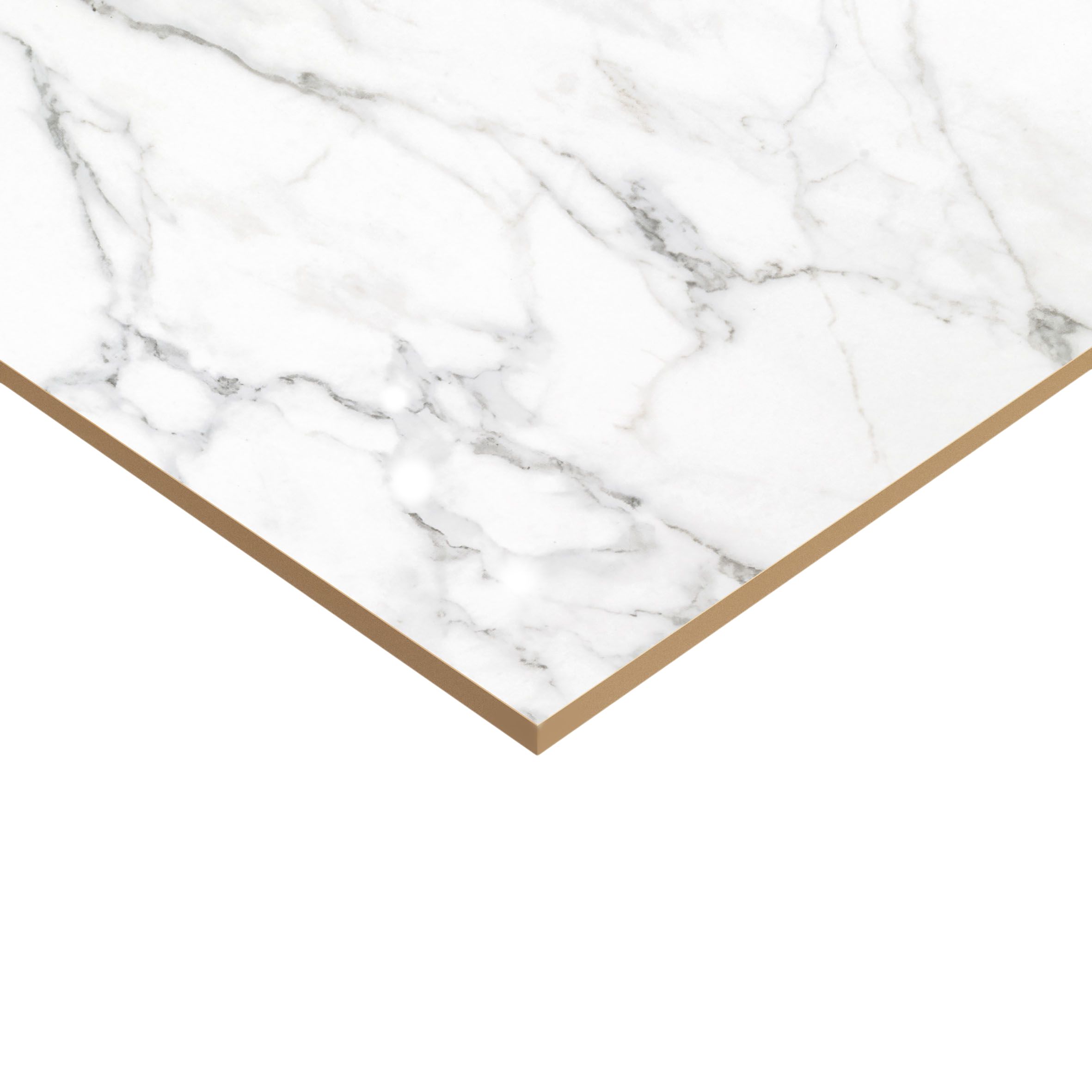 Elegance Marble White Matt Marble effect Porcelain Indoor Wall & floor ...