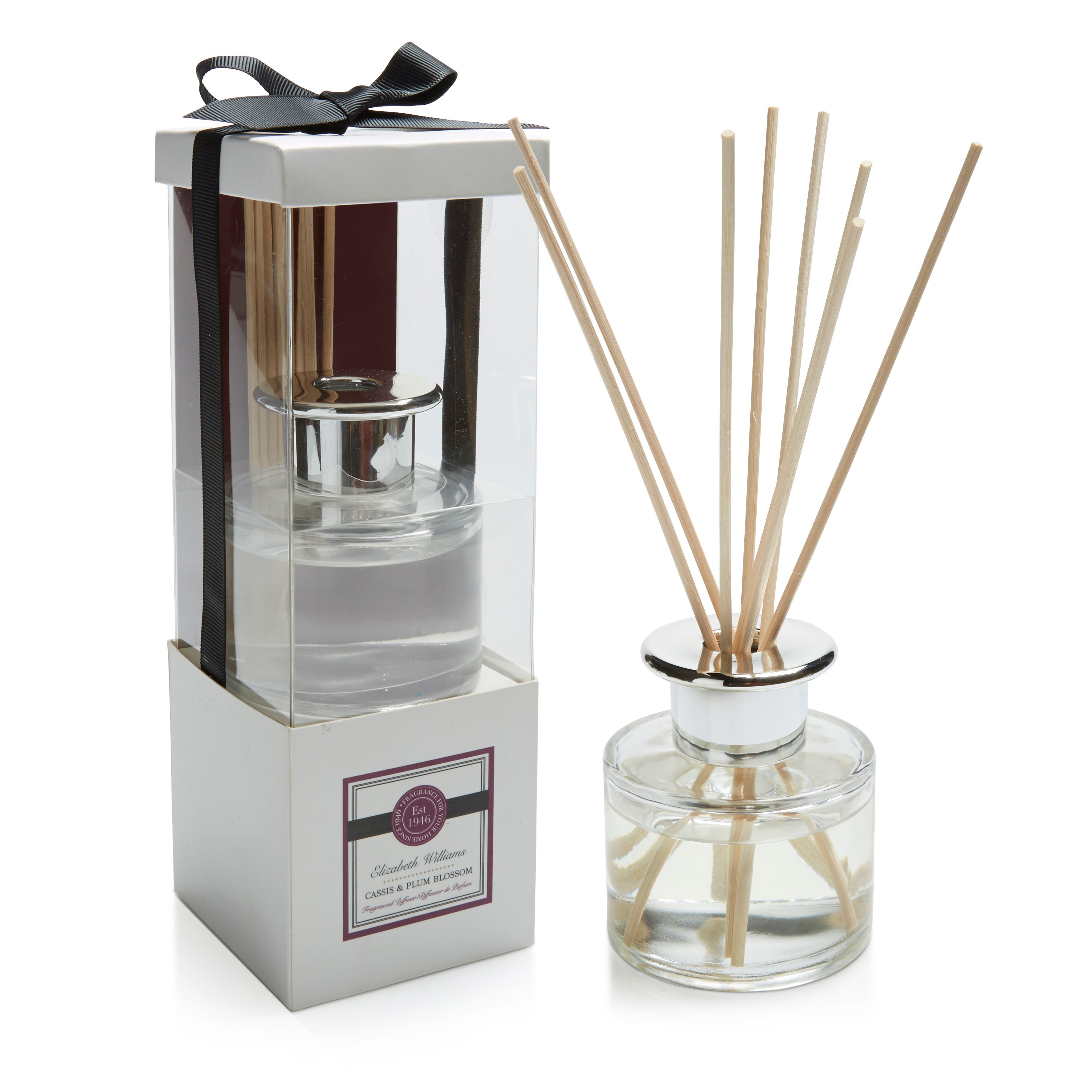 Elizabeth Williams Cassis & plum blossom Diffuser 100 ml | DIY at B&Q