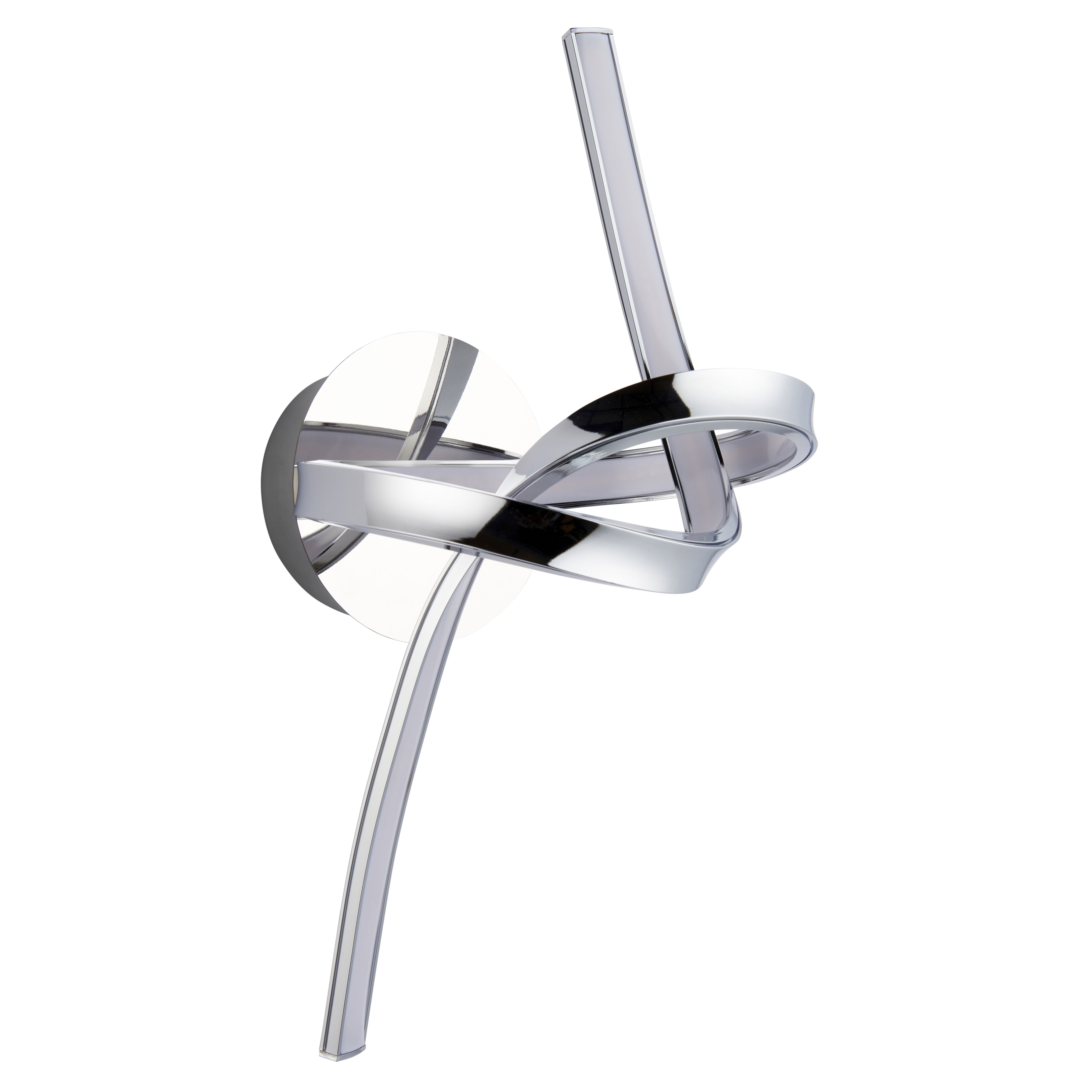 Endor chrome Wired LED Wall light | DIY at B&Q