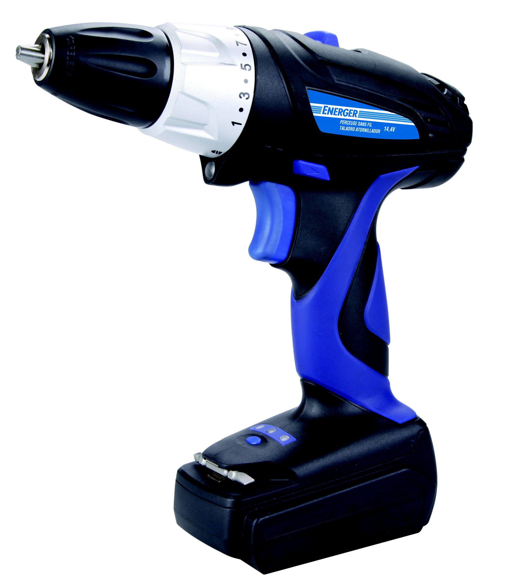 Energer 14.4V Li-ion Cordless Drill driver (2 x 1.3Ah) - ENH501DDH