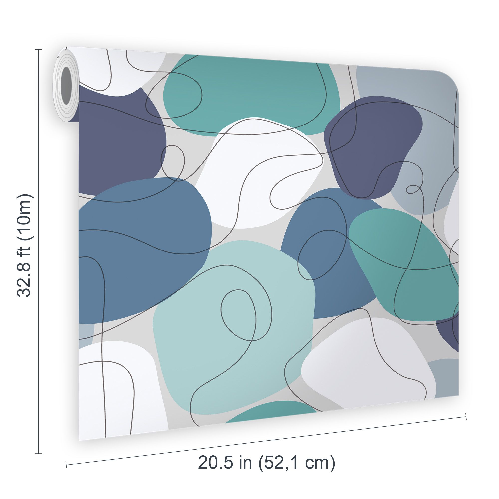 Envy Mood The Blues Abstract Smooth Wallpaper