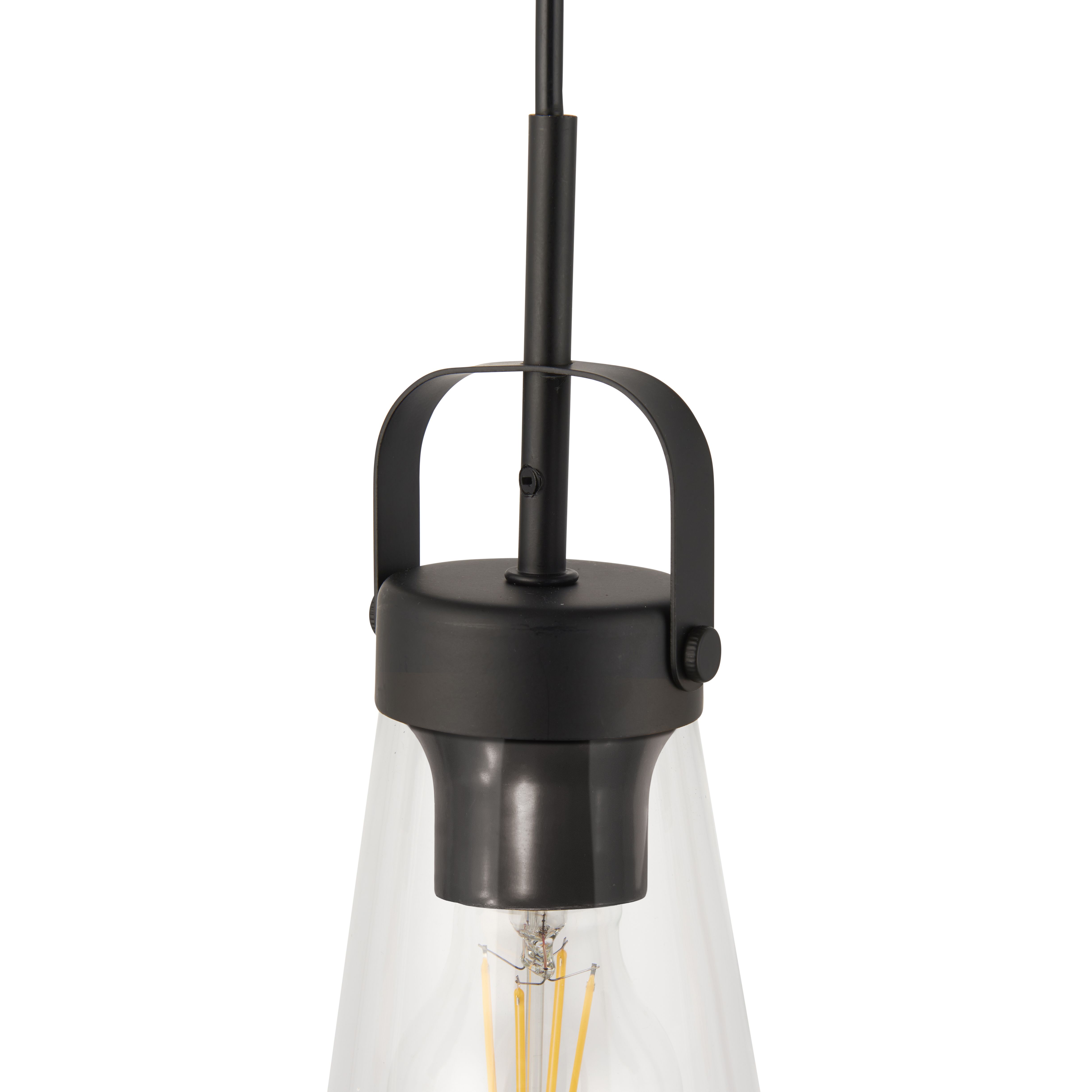 Enzo Matt 3 Lamp LED Pendant ceiling light