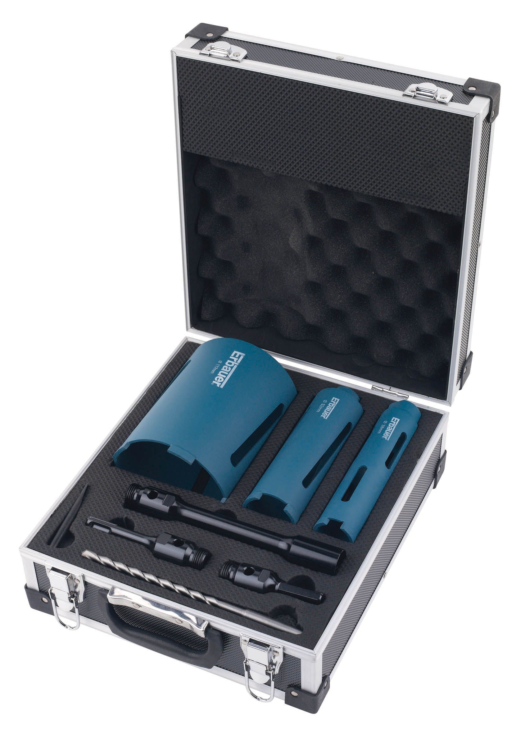 Erbauer 1 piece Diamond Core drill set | DIY at B&Q