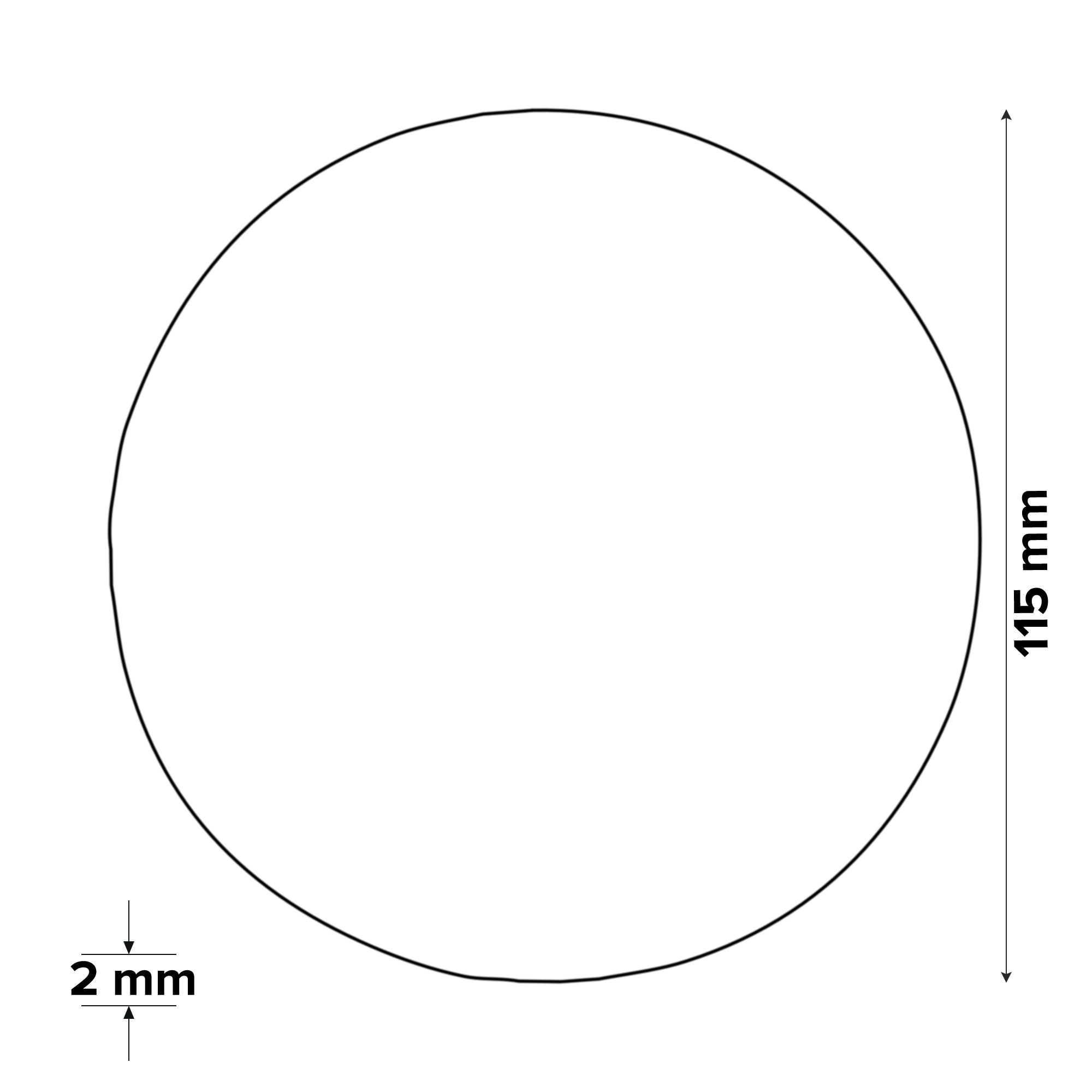 Erbauer 115mm x 22.2mm Tile Diamond blade