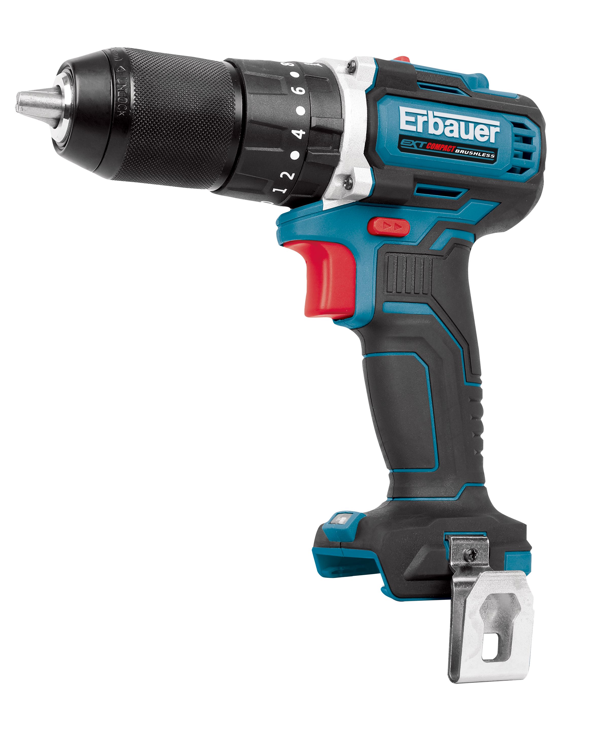 Erbauer 12V EXT compact Brushless Cordless Combi drill (Bare Tool ...