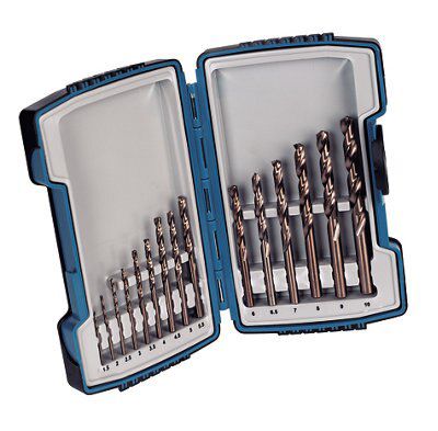 Erbauer 15 piece Round Twist Drill bit set - BQ95152 at B&Q