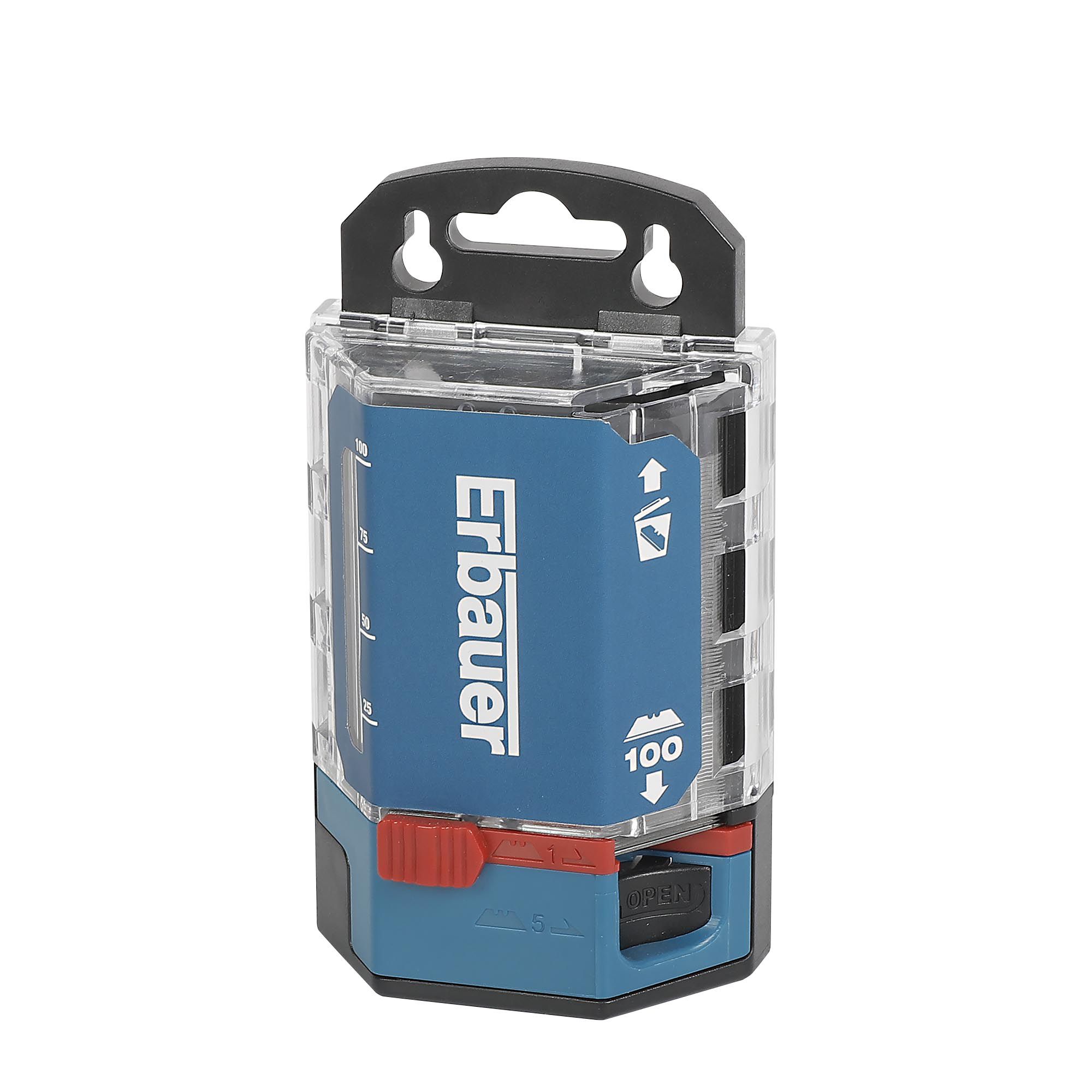 Erbauer 18mm Replaceable Knife blade, Pack of 100 | DIY at B&Q