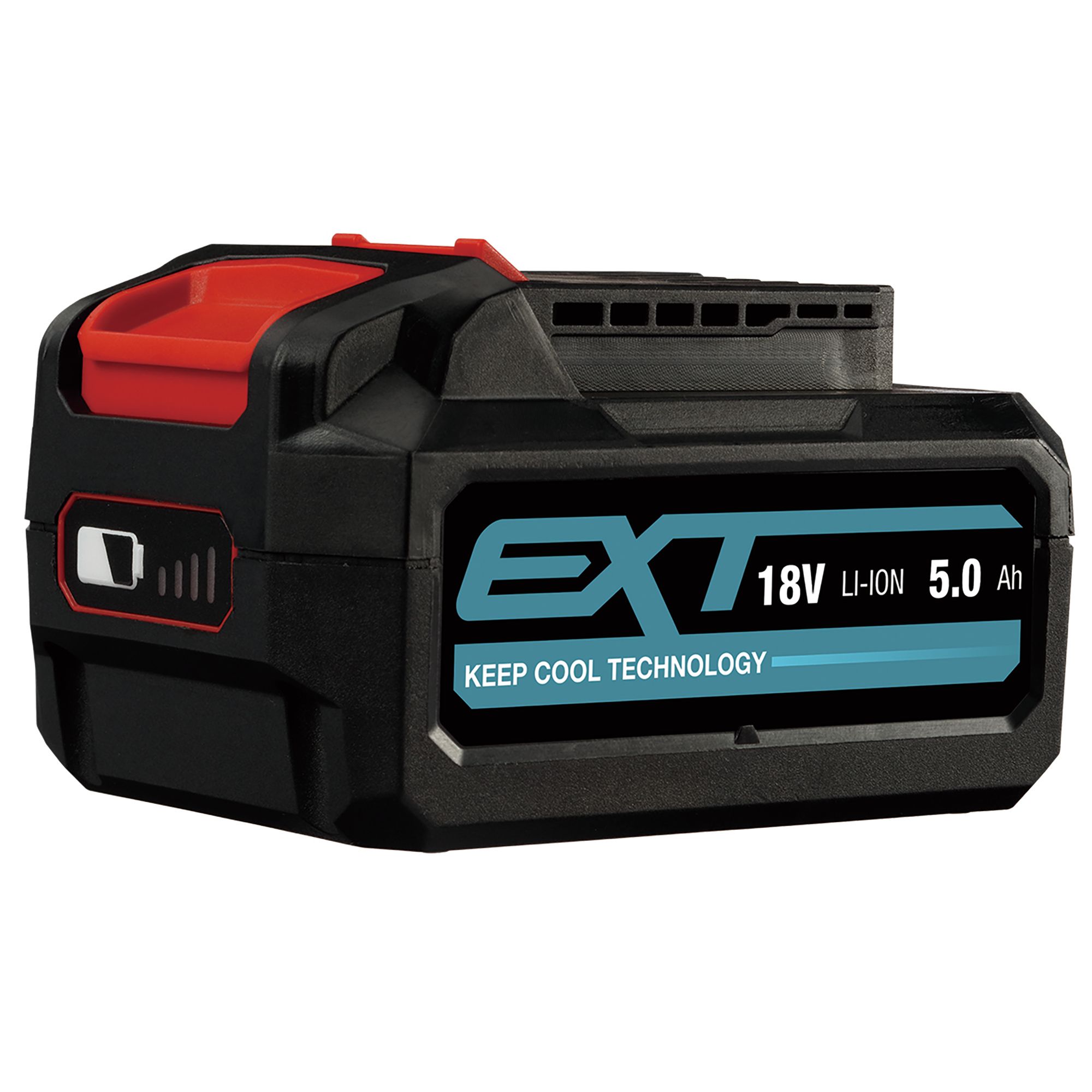 Erbauer 18V 2 x 5Ah Li-ion EXT keep cool Battery charger with batteries ...
