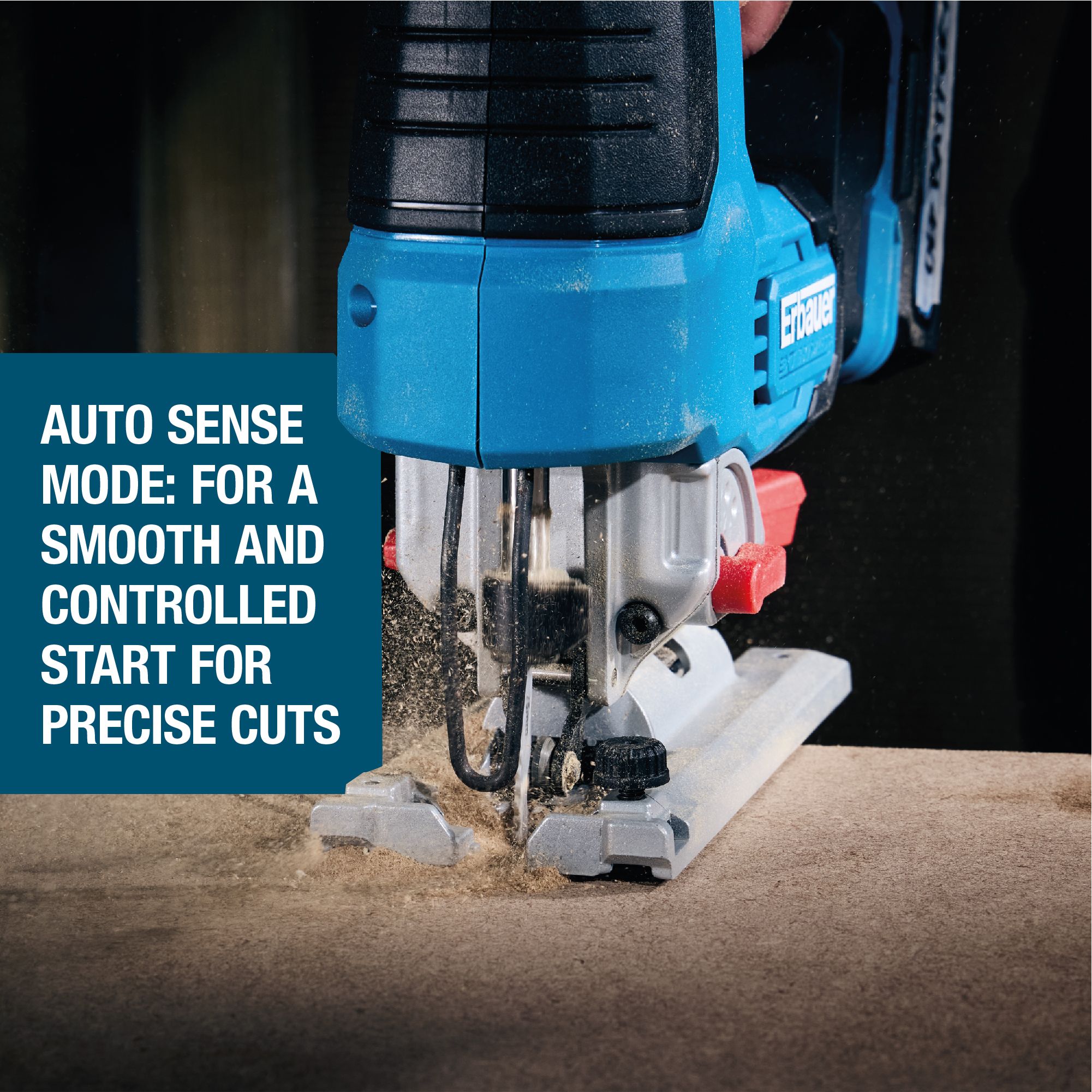 Erbauer 18V EXT Keep Cool Brushless V2 Cordless Jigsaw (Bare Tool ...