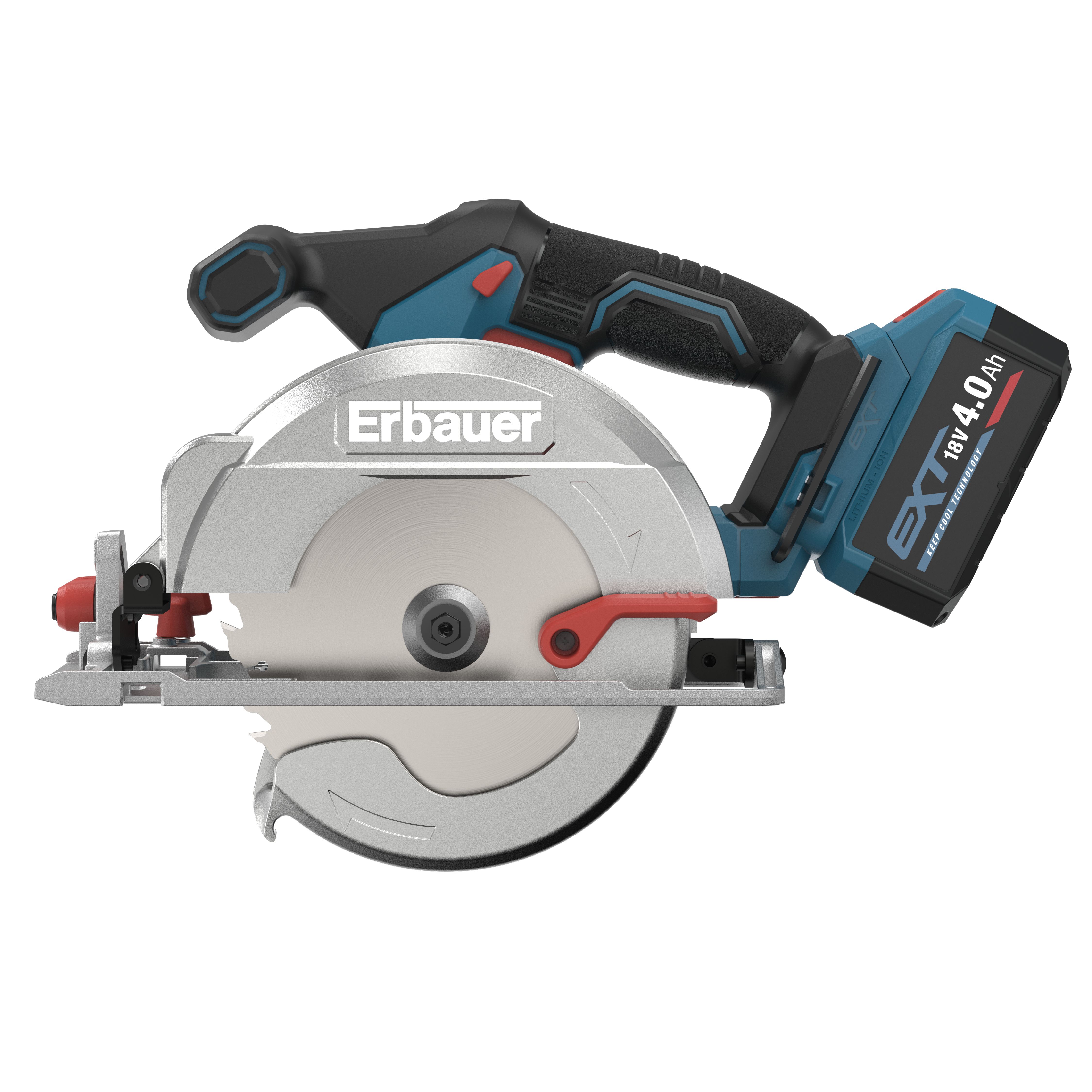 ERBAUER 18V LI-ION EXT KEEP COOL 165MM BRUSHLESS V2 CORDLESS CIRCULAR ...