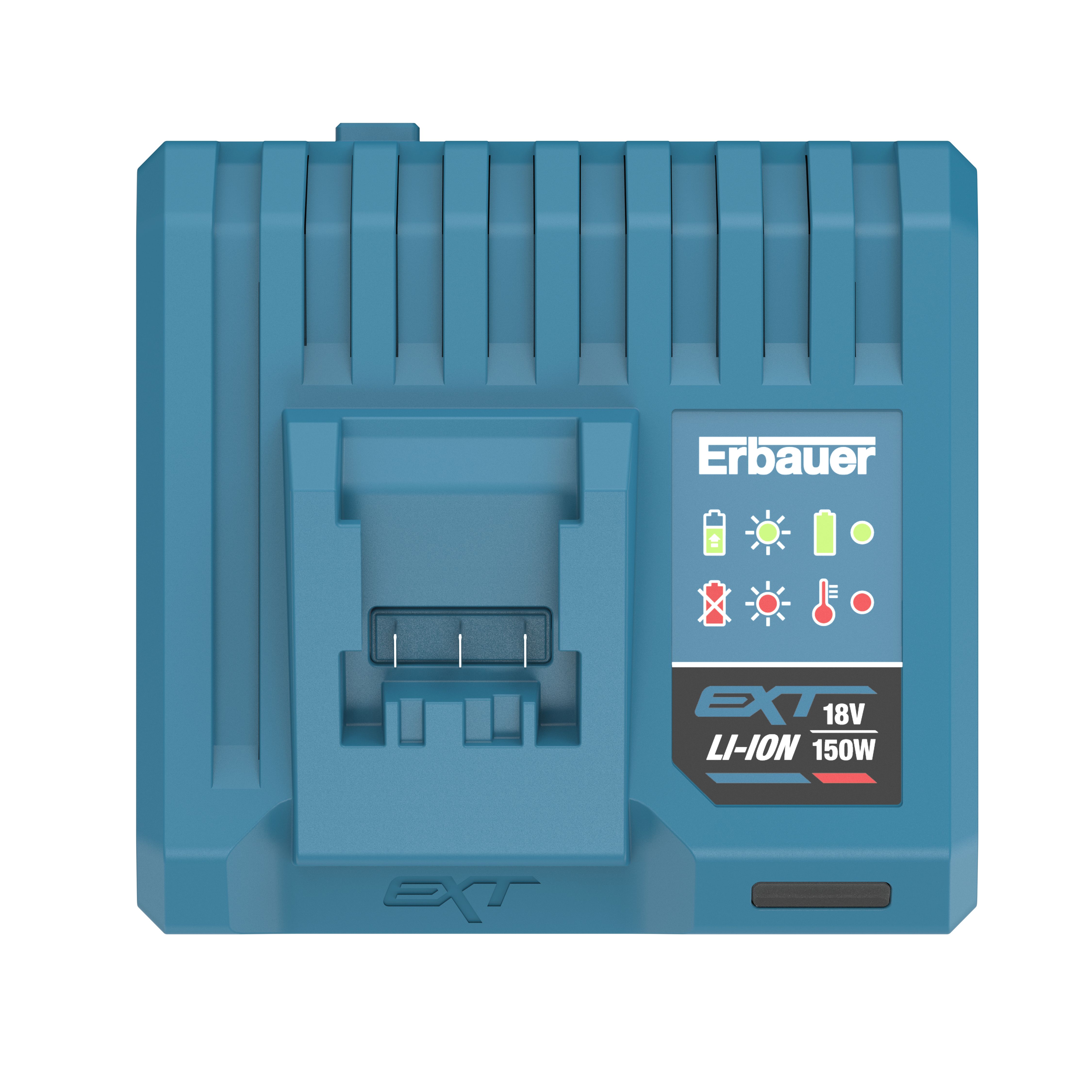 Erbauer 230-240V EXT Keep Cool 6A Li-ion Standard Battery charger