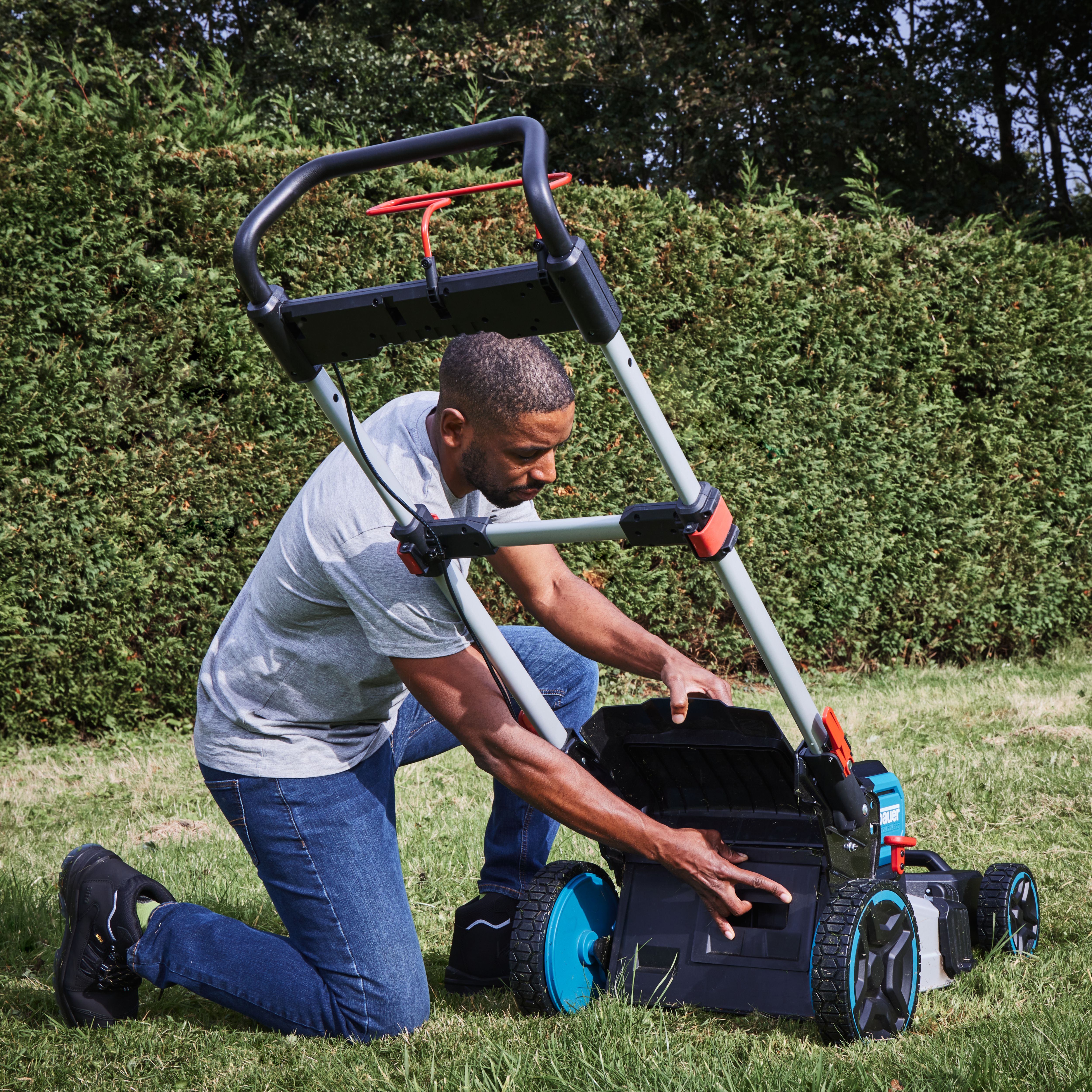 Erbauer 36V Cordless 46cm Rotary Lawnmower - ERT1042GLM
