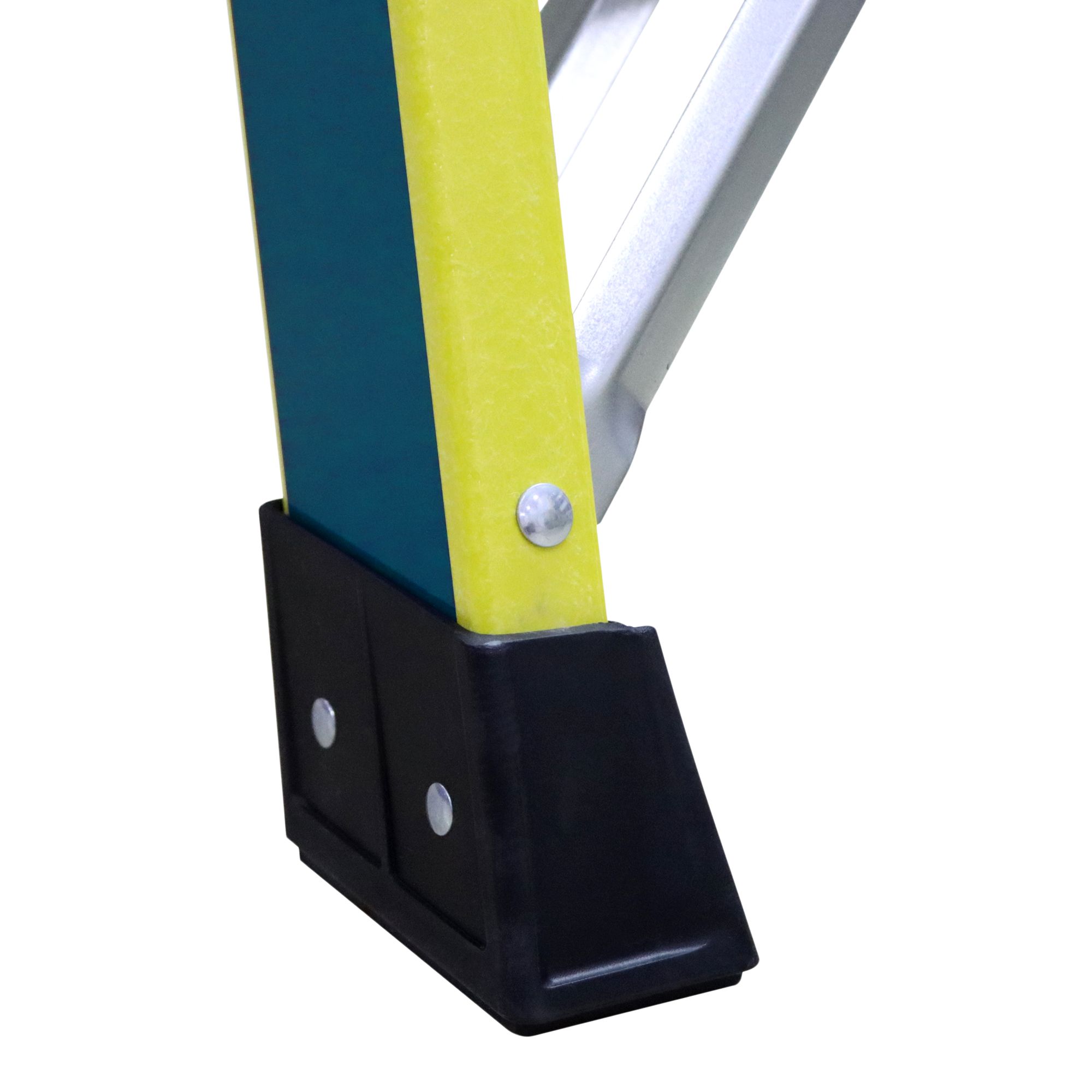 Erbauer 4 tread Fibreglass Swing back step Ladder (H)1.07m