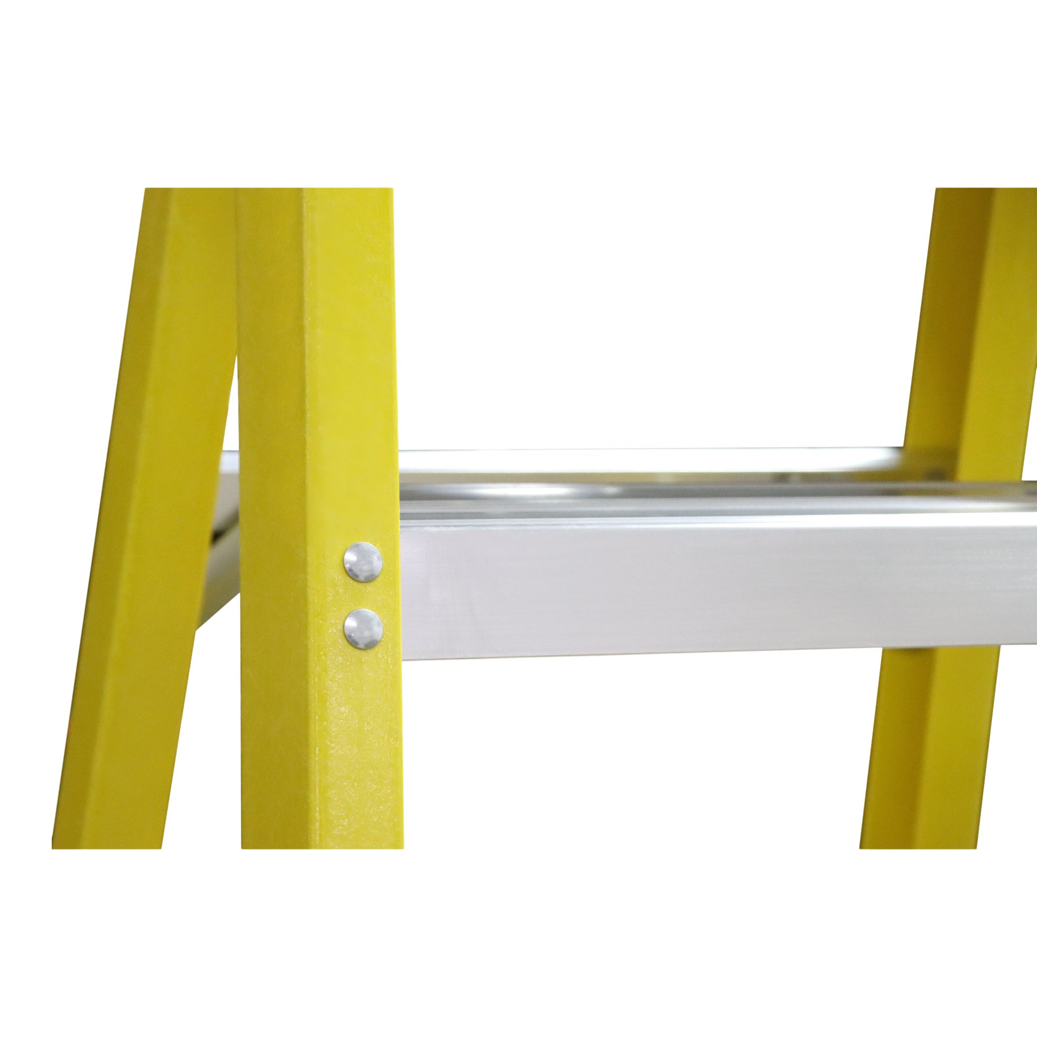 Erbauer 4 tread Fibreglass Swing back step Ladder