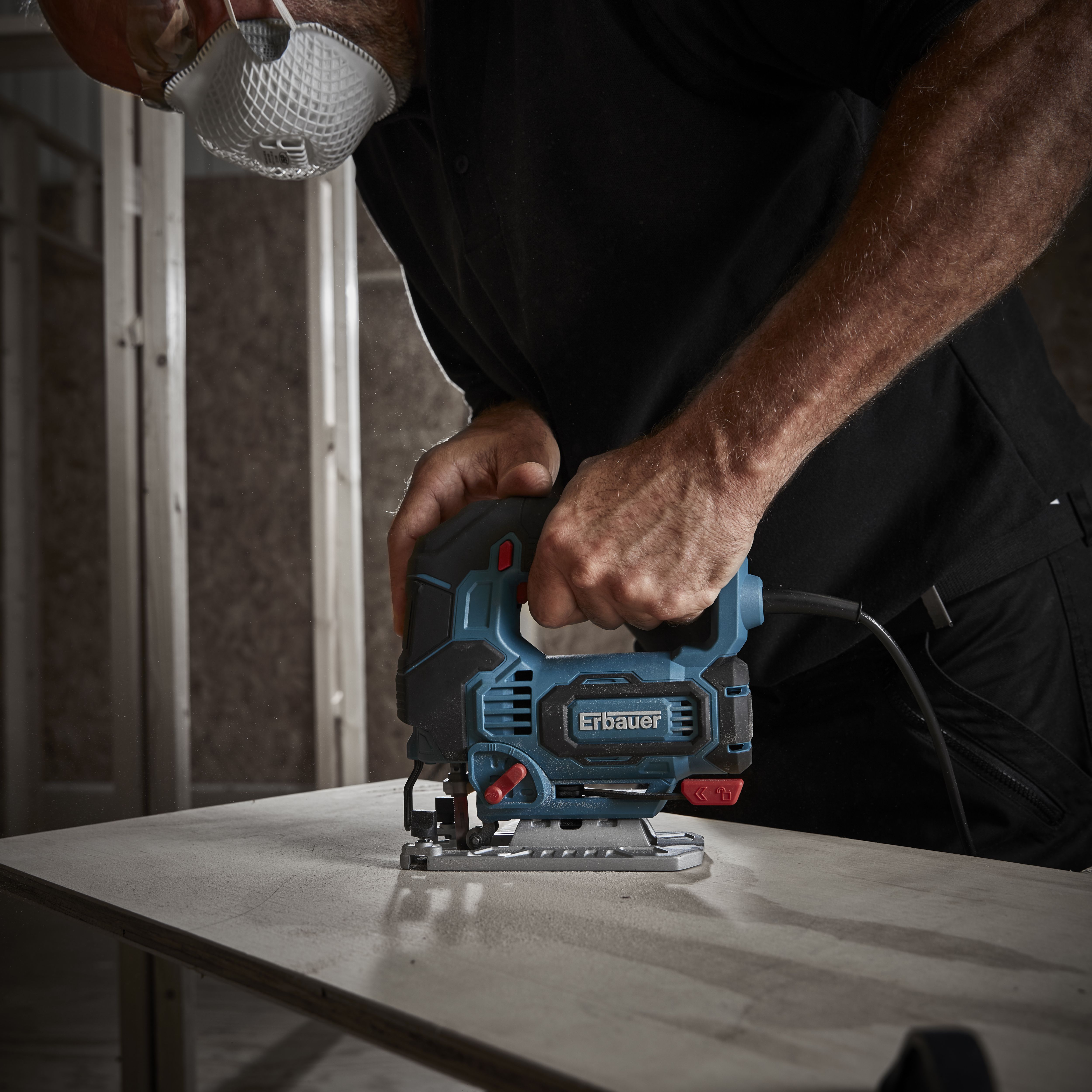 Erbauer 750W 220-240V Corded Jigsaw EJS750