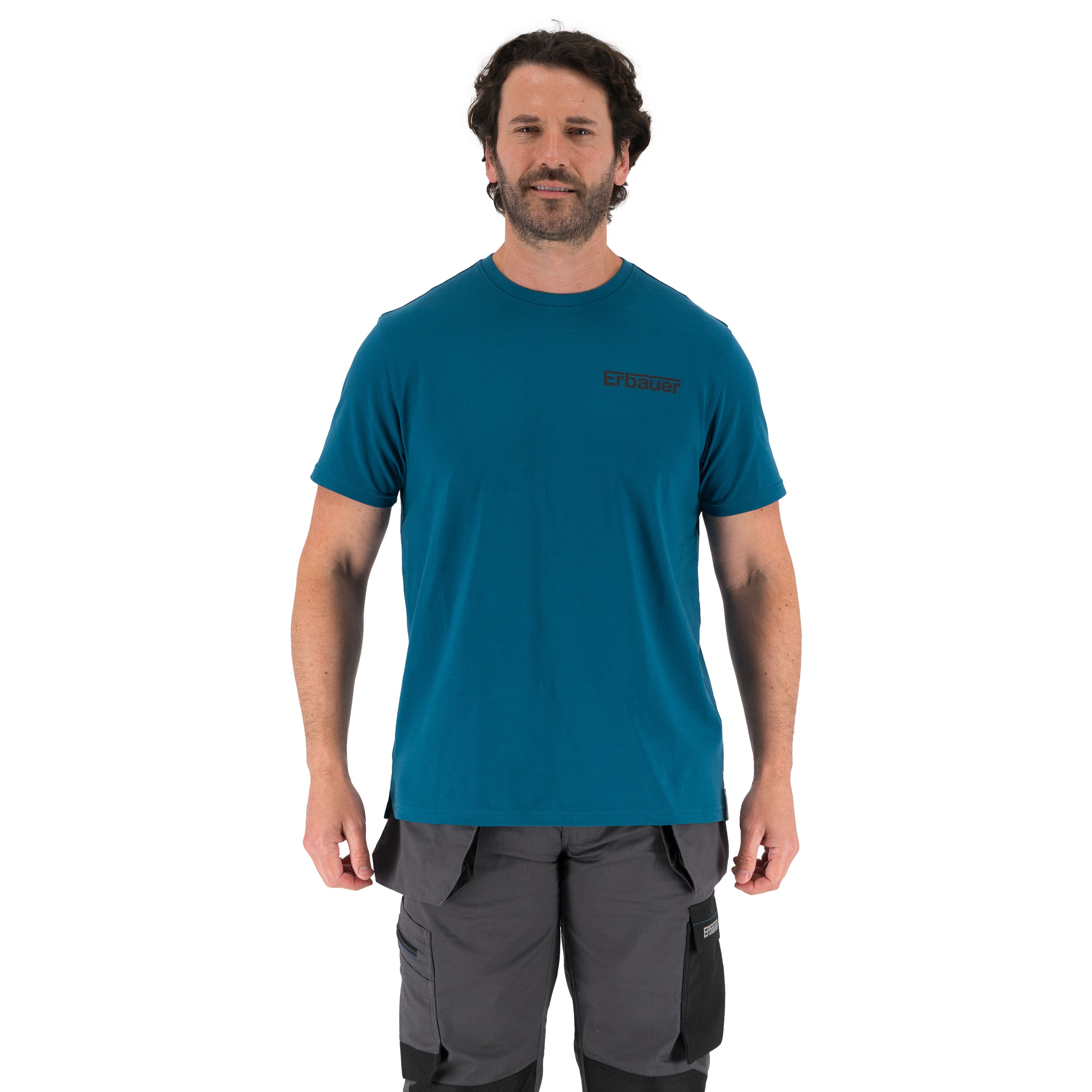 Erbauer Blue T-shirt Large