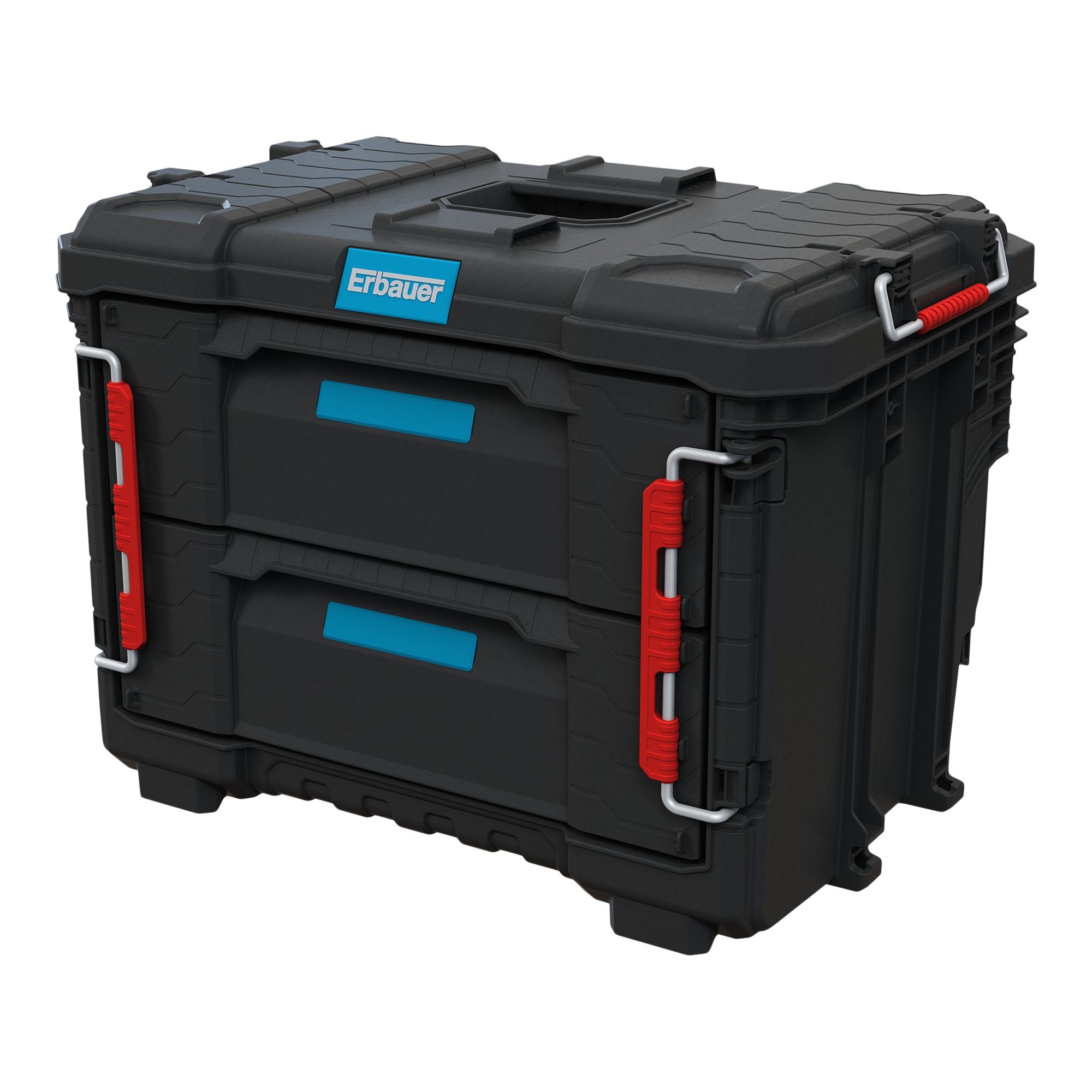 Erbauer ConnecX Black 22in Drawer system chest