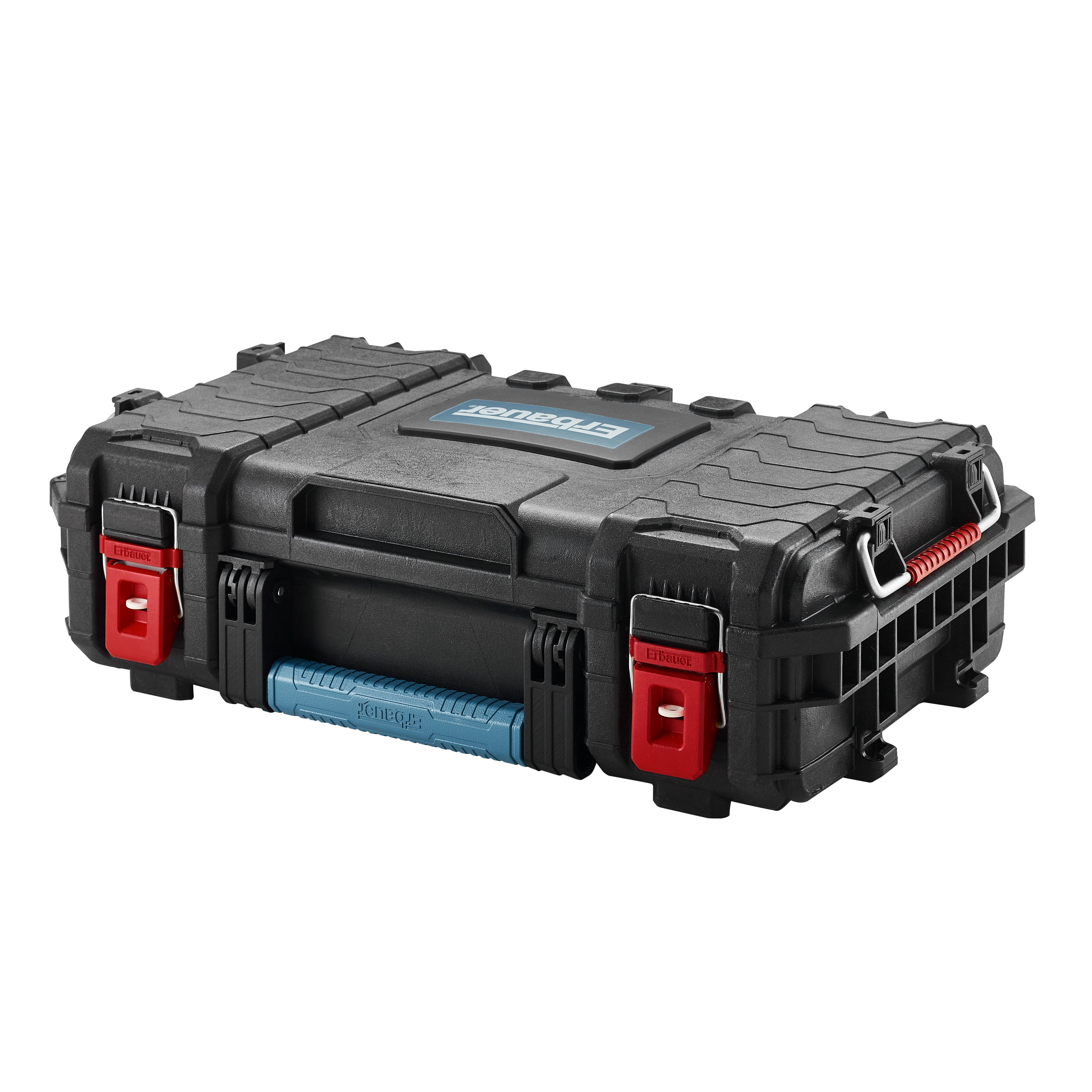 Erbauer Connecx Modular Storage Black, blue & red 22.2in Toolbox