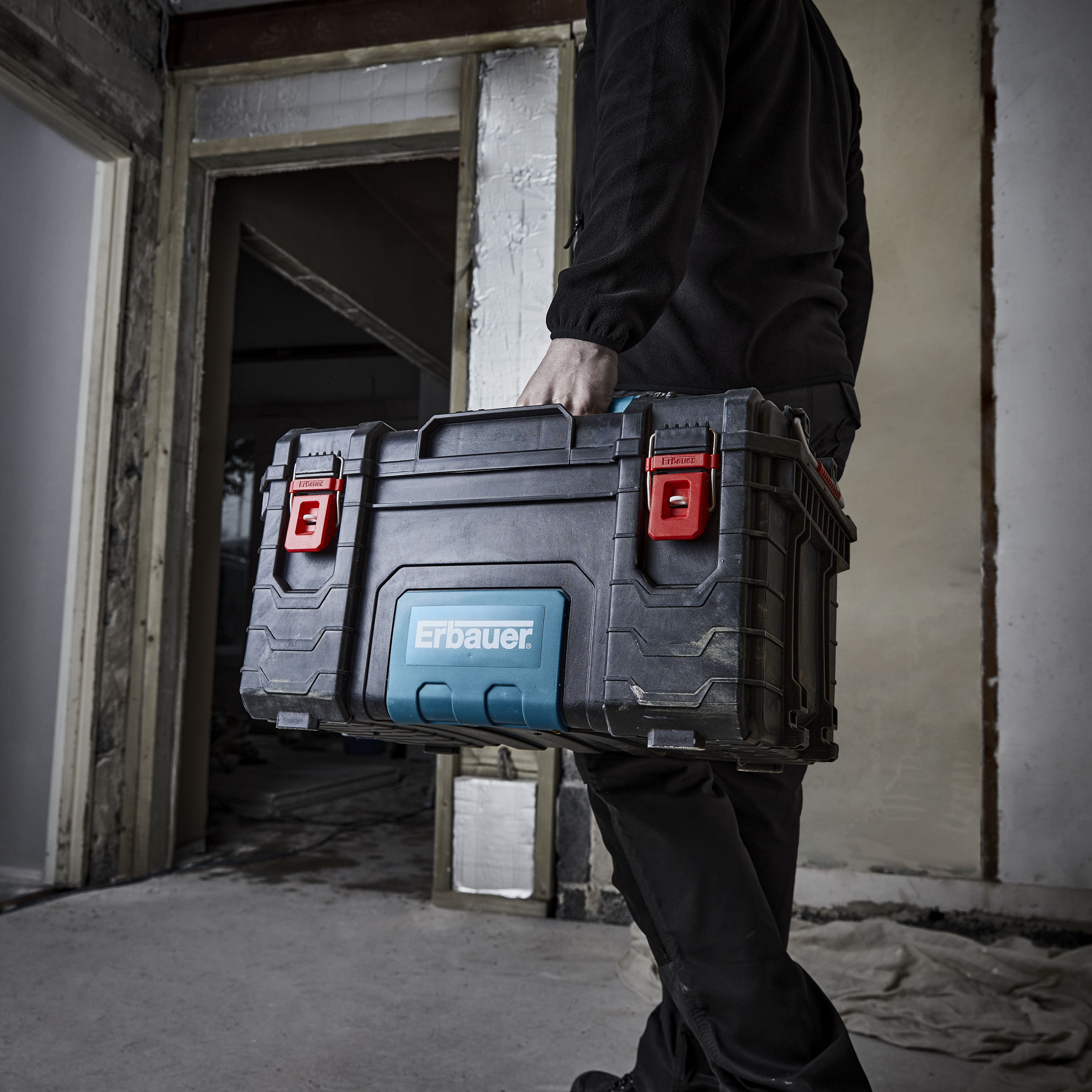 Erbauer Connecx Modular Storage Polypropylene Toolbox (L)564mm (H)310mm