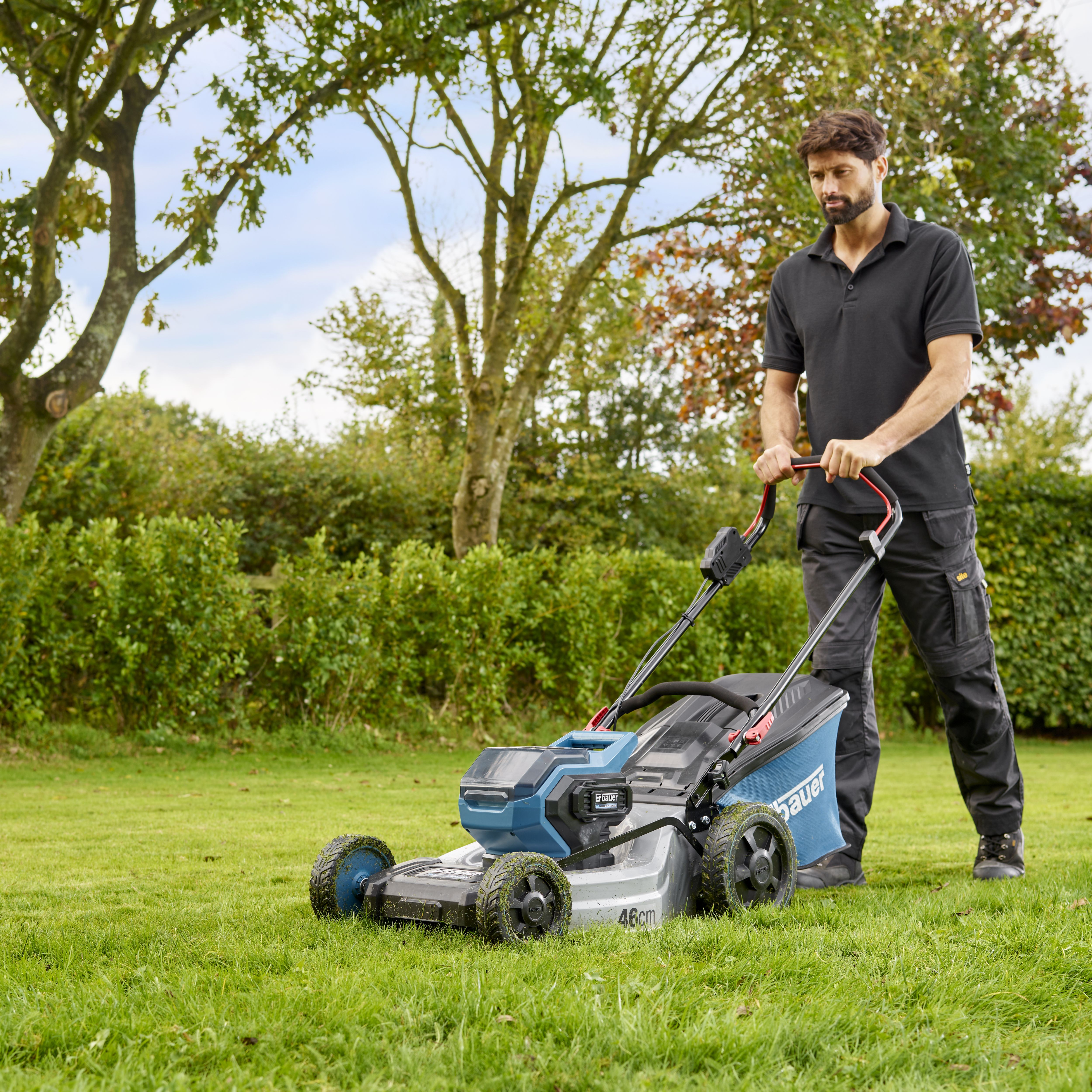Erbauer EXT ELM18-Li Cordless 36V Lawnmower | DIY at B&Q