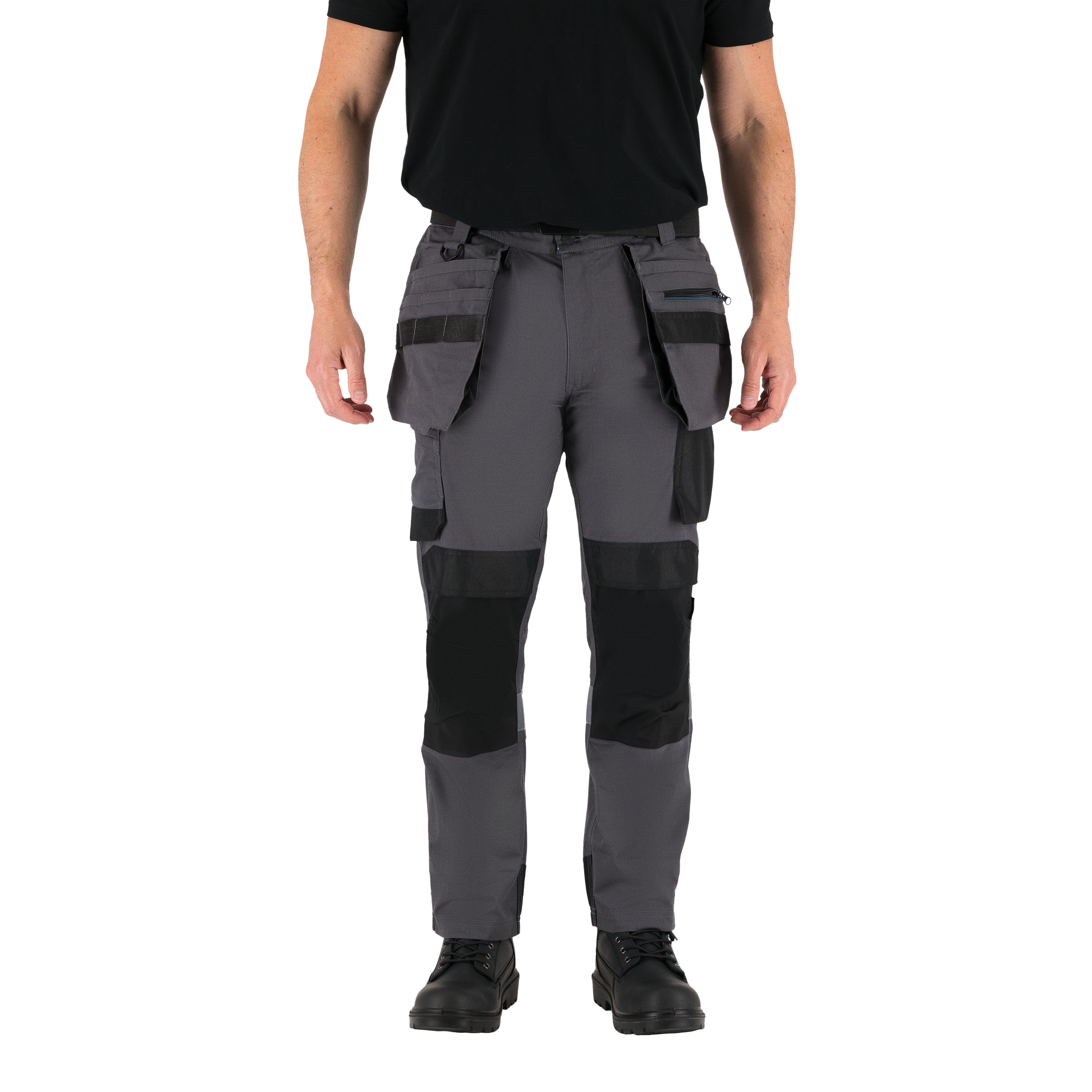 Erbauer Grey Men's Holster pocket trousers, W38" L32" (XXL)