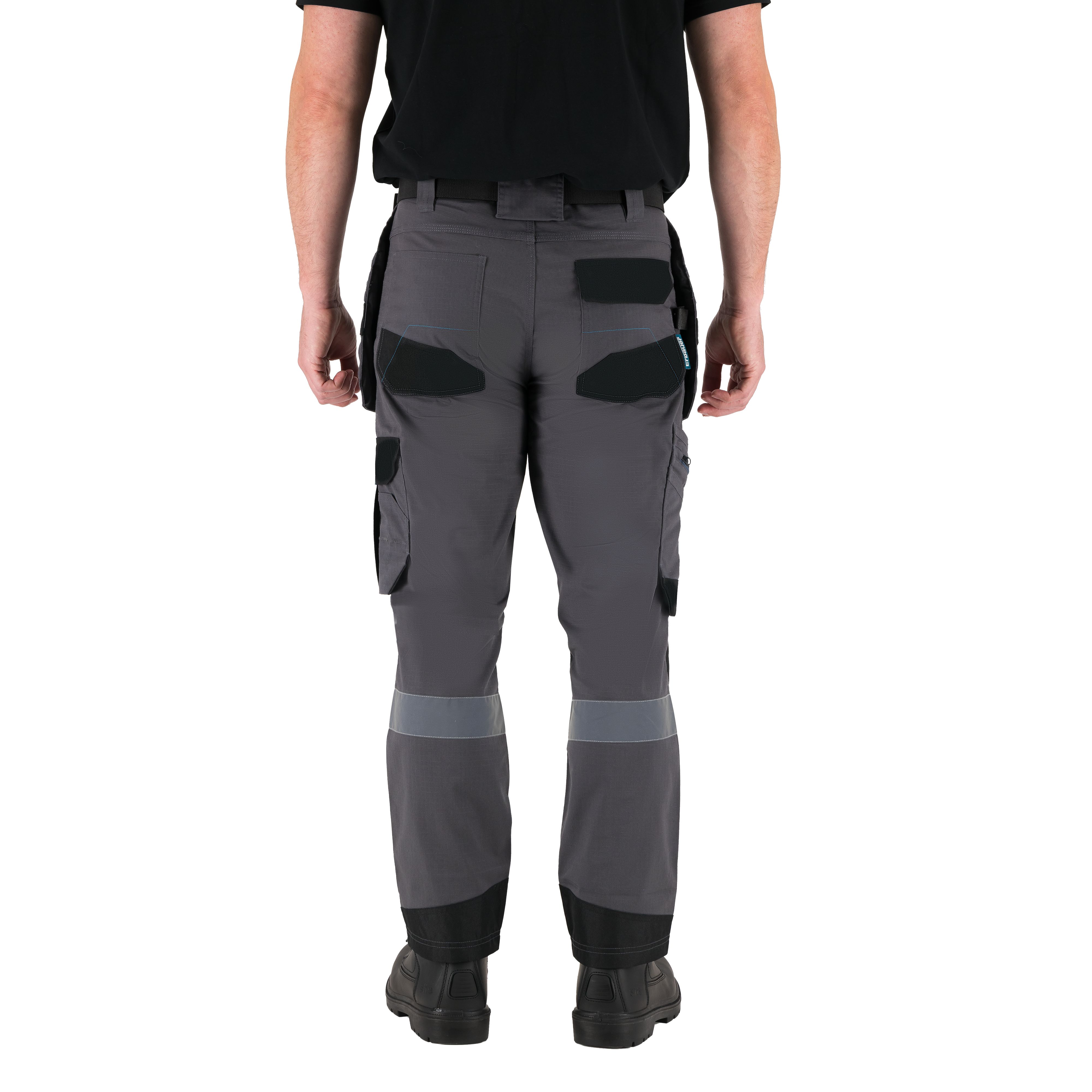 Erbauer Grey Men's Holster pocket trousers, W38" L32" (XXL)