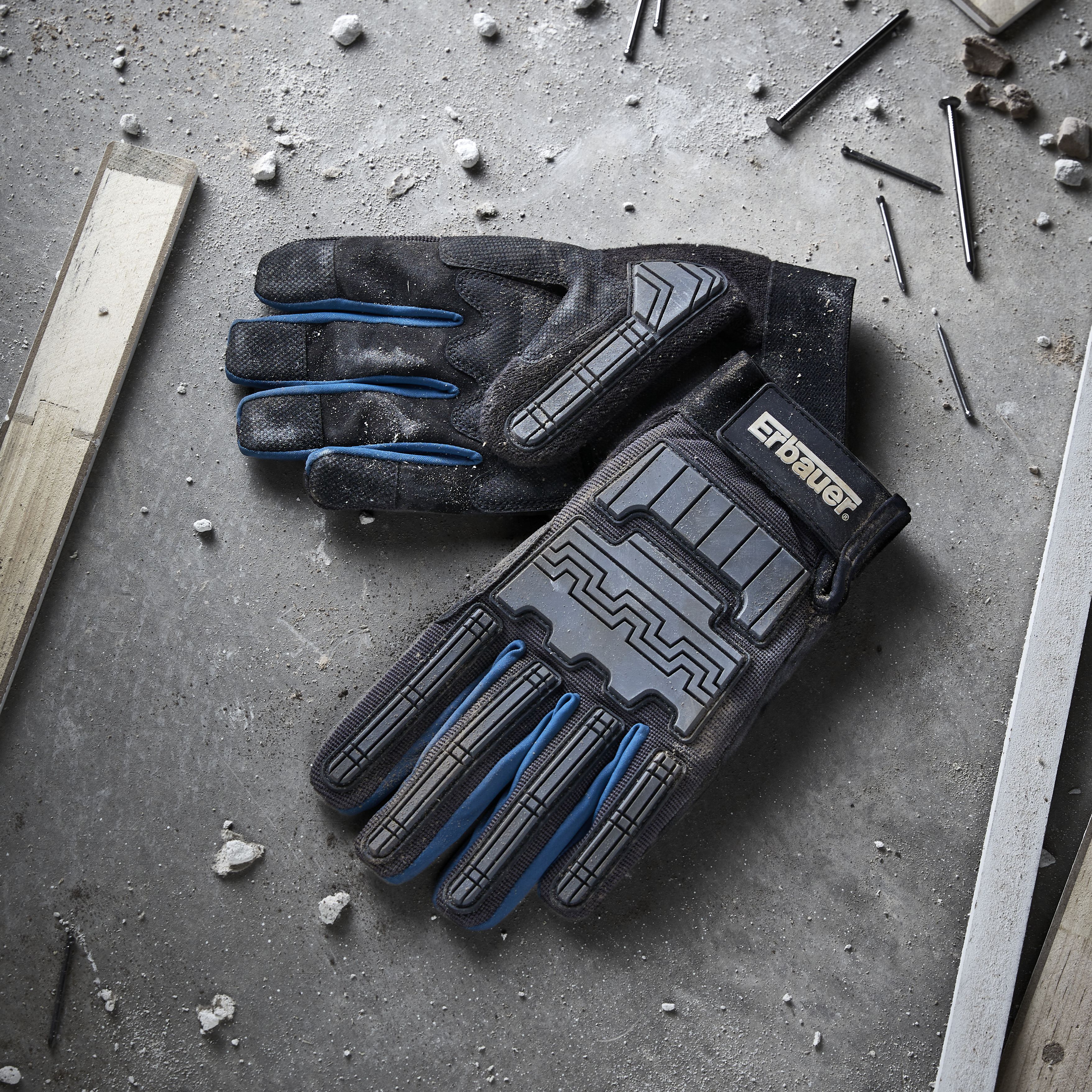 Erbauer Synthetic Grey, black & blue Performance General handling ...
