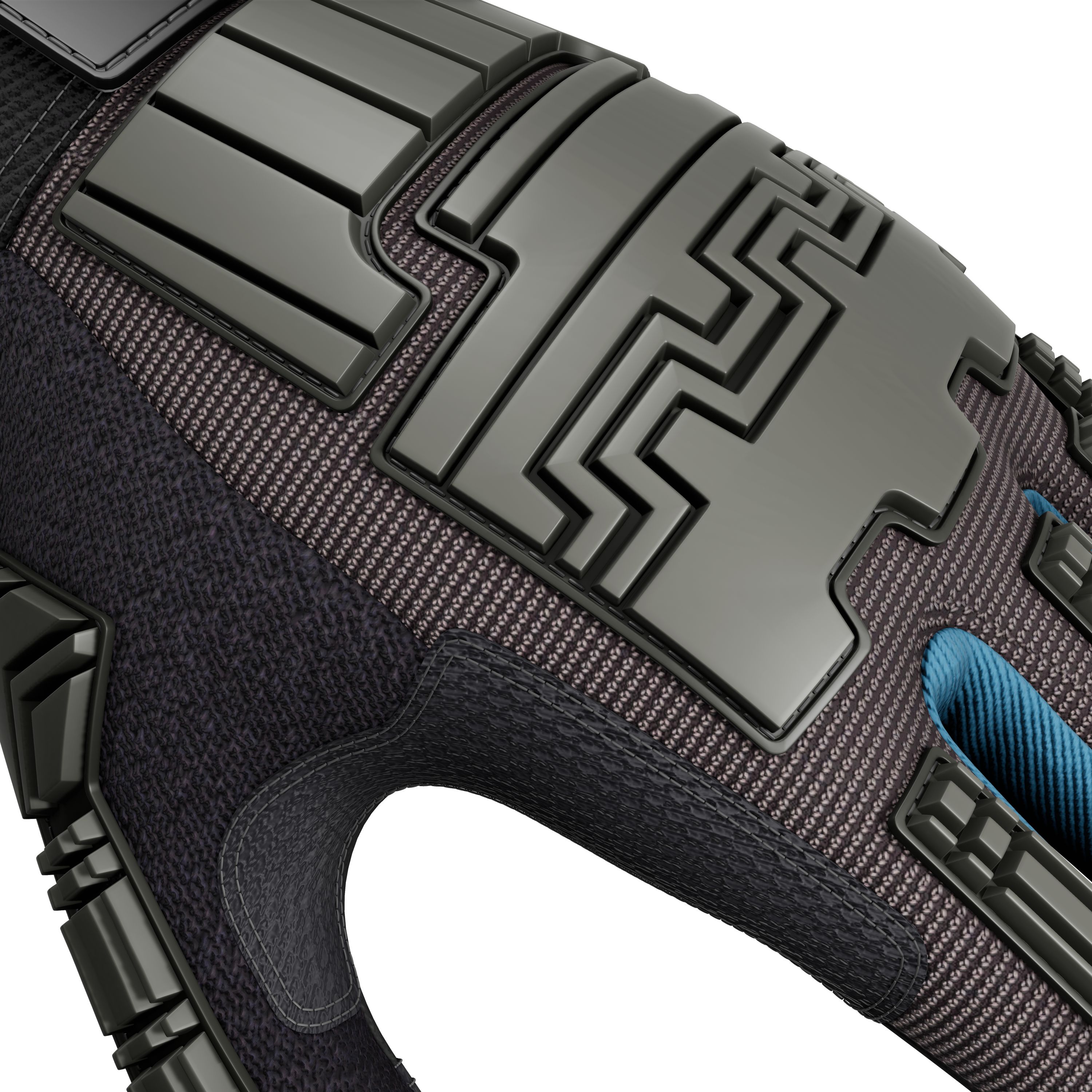Erbauer Synthetic Grey, black & blue Performance General handling ...