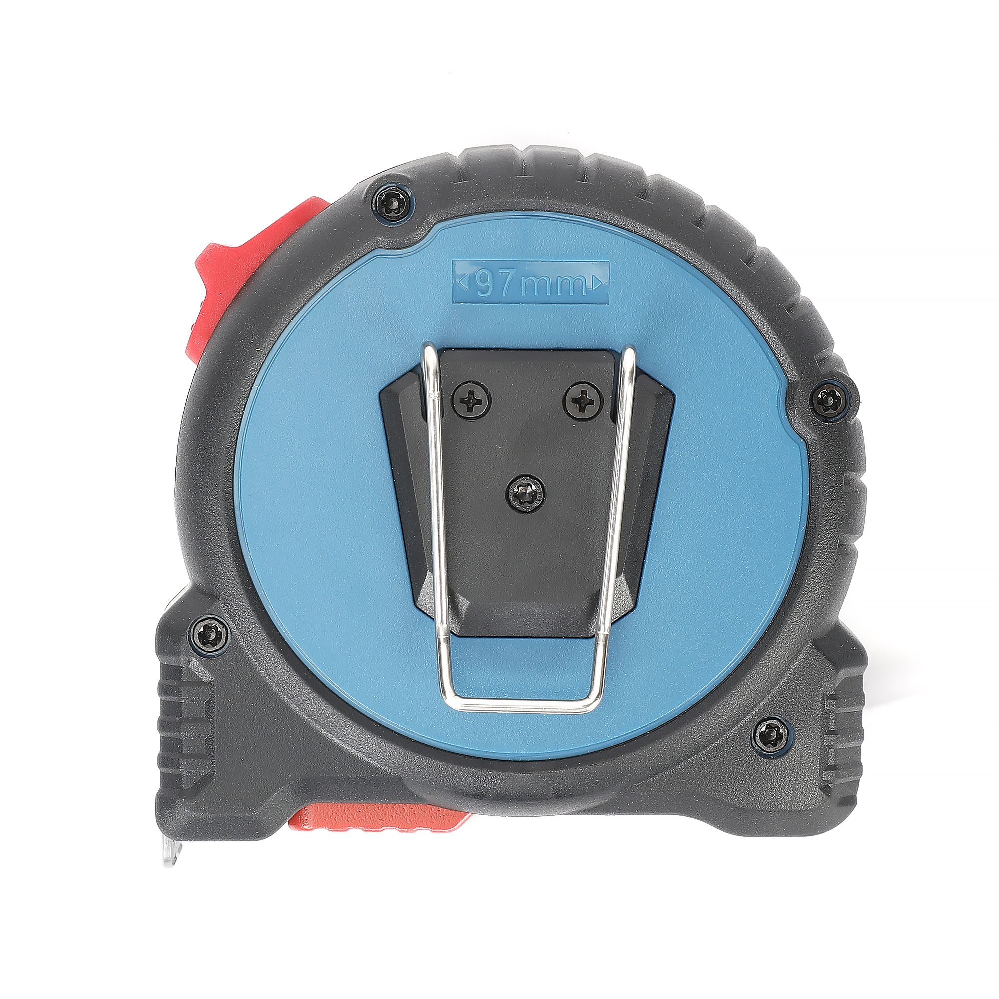 Erbauer Tape measure 10m Blue Carbon steel & nylon