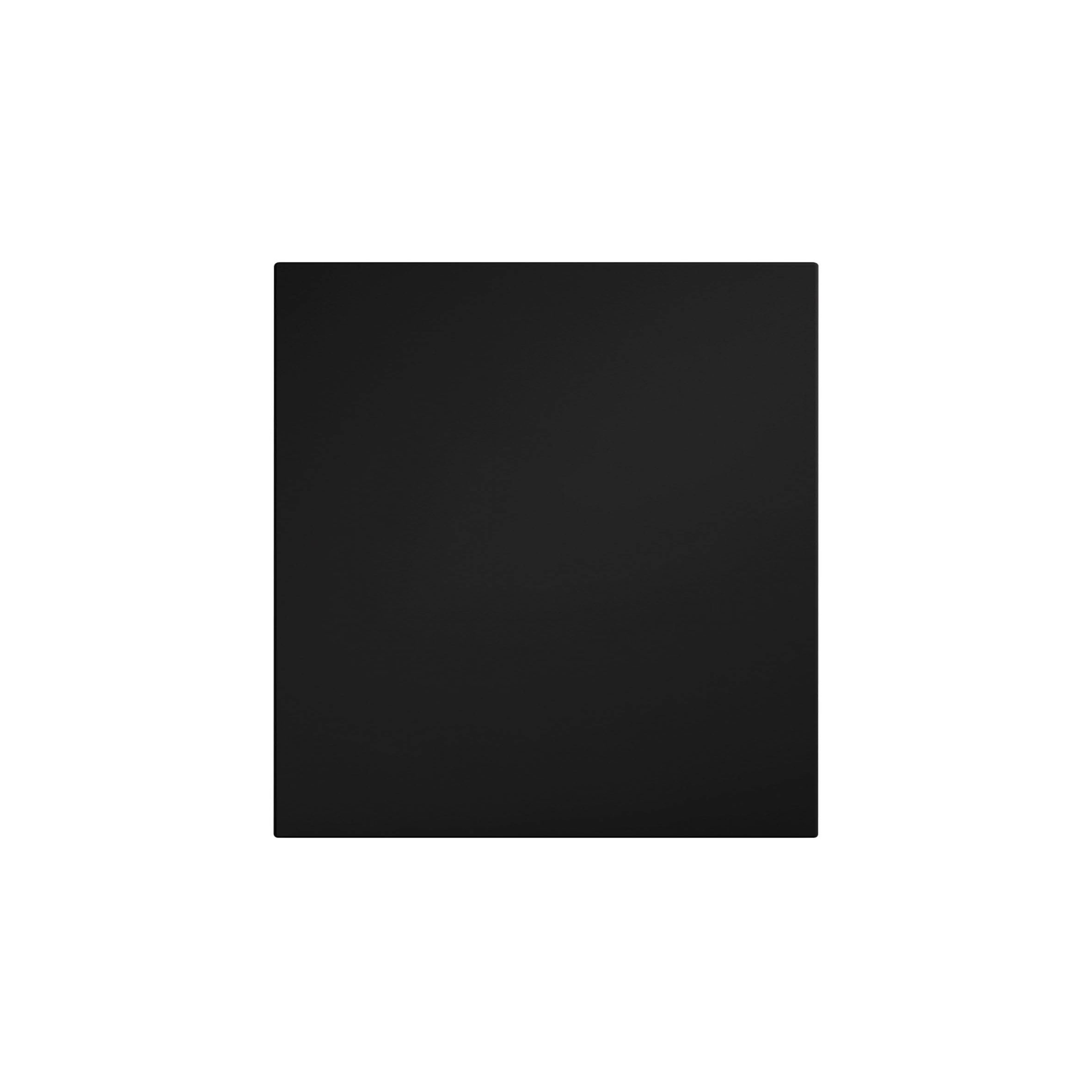 Ethos Matt black Drawer front, Pack of 2 (H)680mm (W)497mm (T)18mm