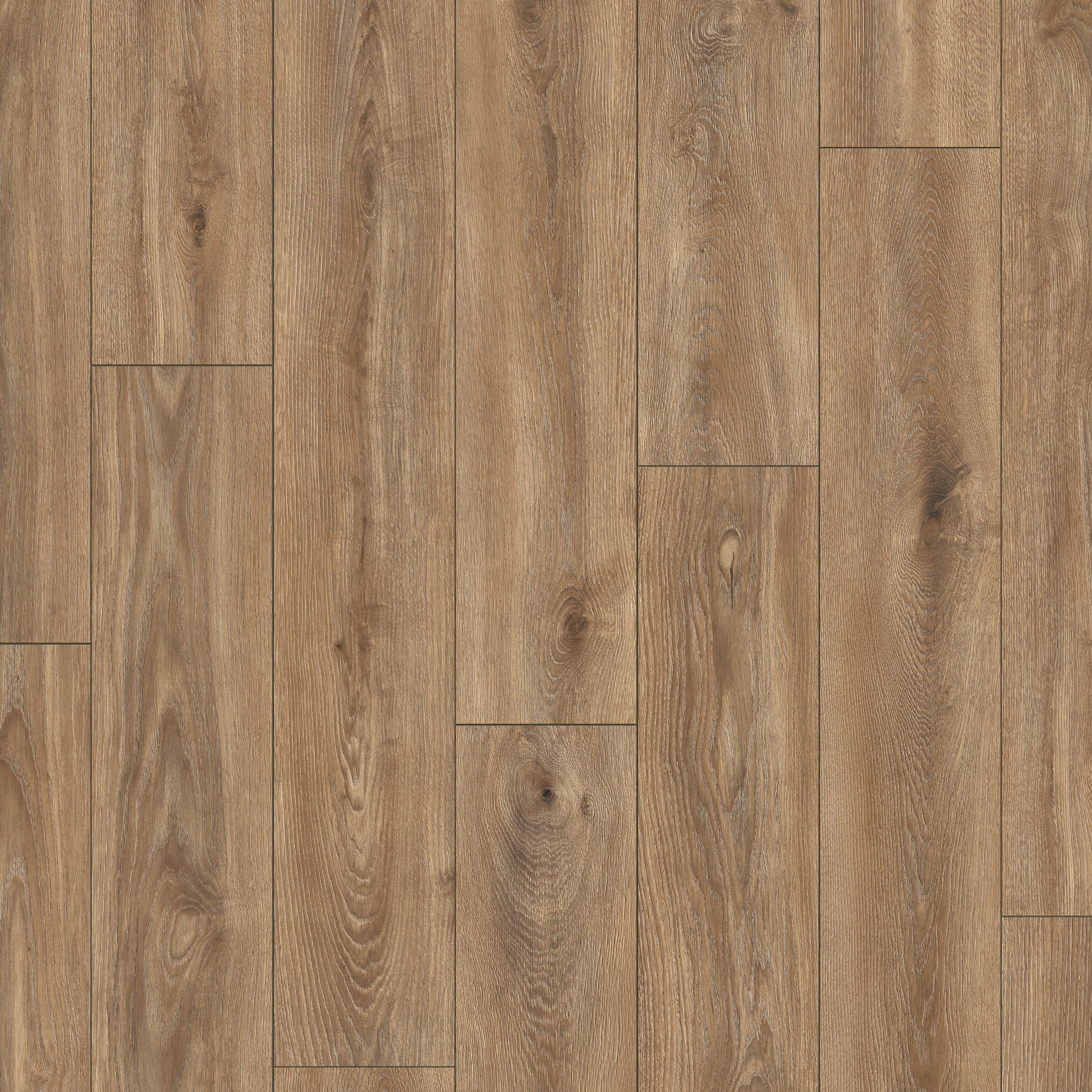 Eurohome Water Resistant Light Brown Laminate flooring Oak effect ...