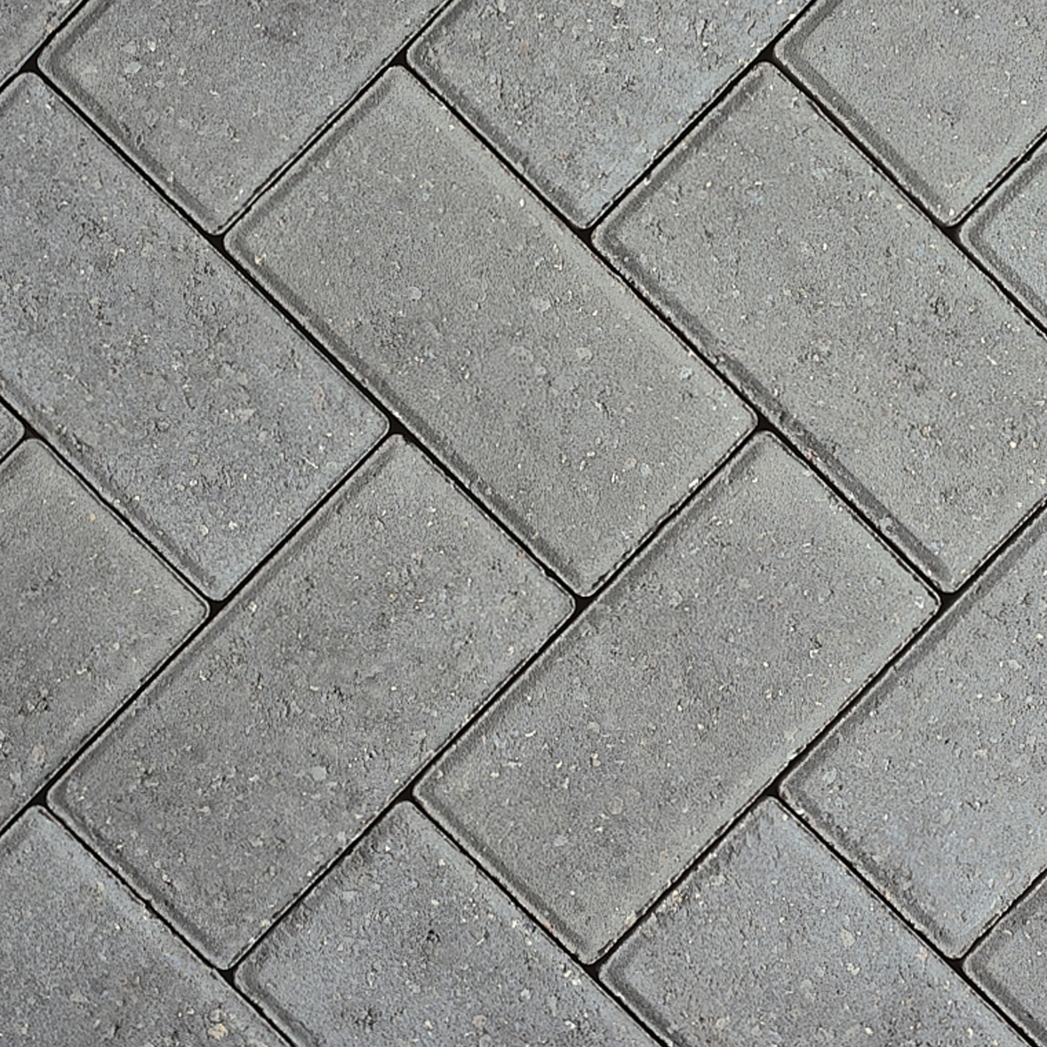 Europa Grey Block paving (L)200mm (W)100mm (T)60mm | DIY at B&Q