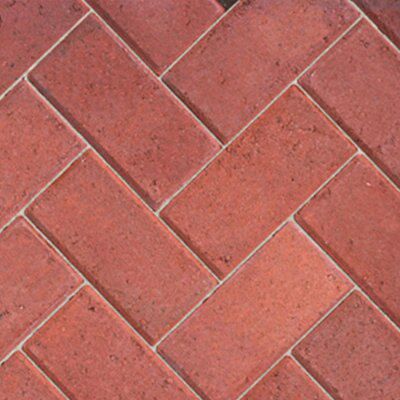 Europa Red Block paving (L)200mm (W)100mm (T)60mm, Pack of 404