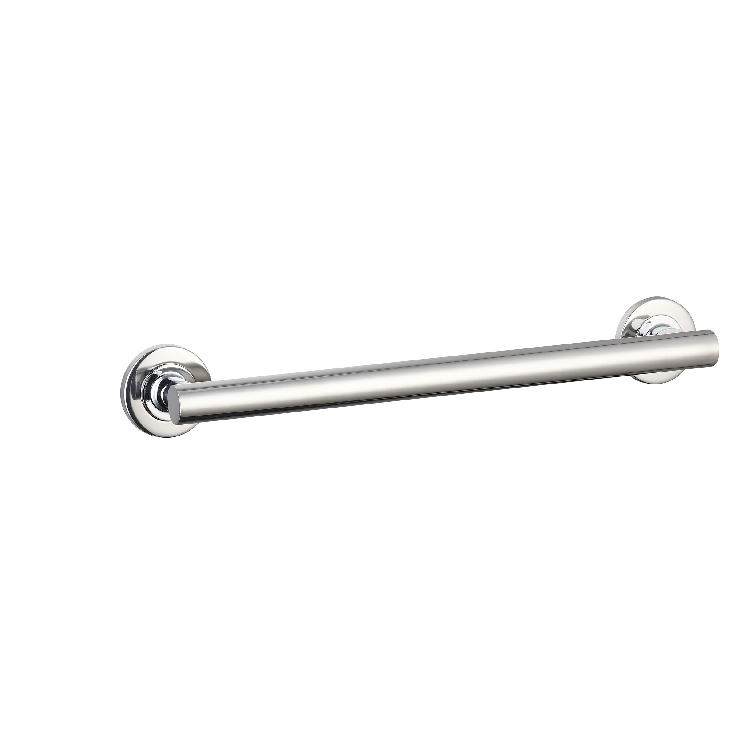 Evekare Linear Silver effect Straight Wall-mounted Grab rail (L)450mm