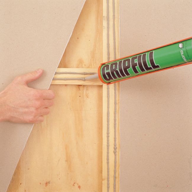 Evo-Stik Gripfill Grey Grab adhesive 350ml